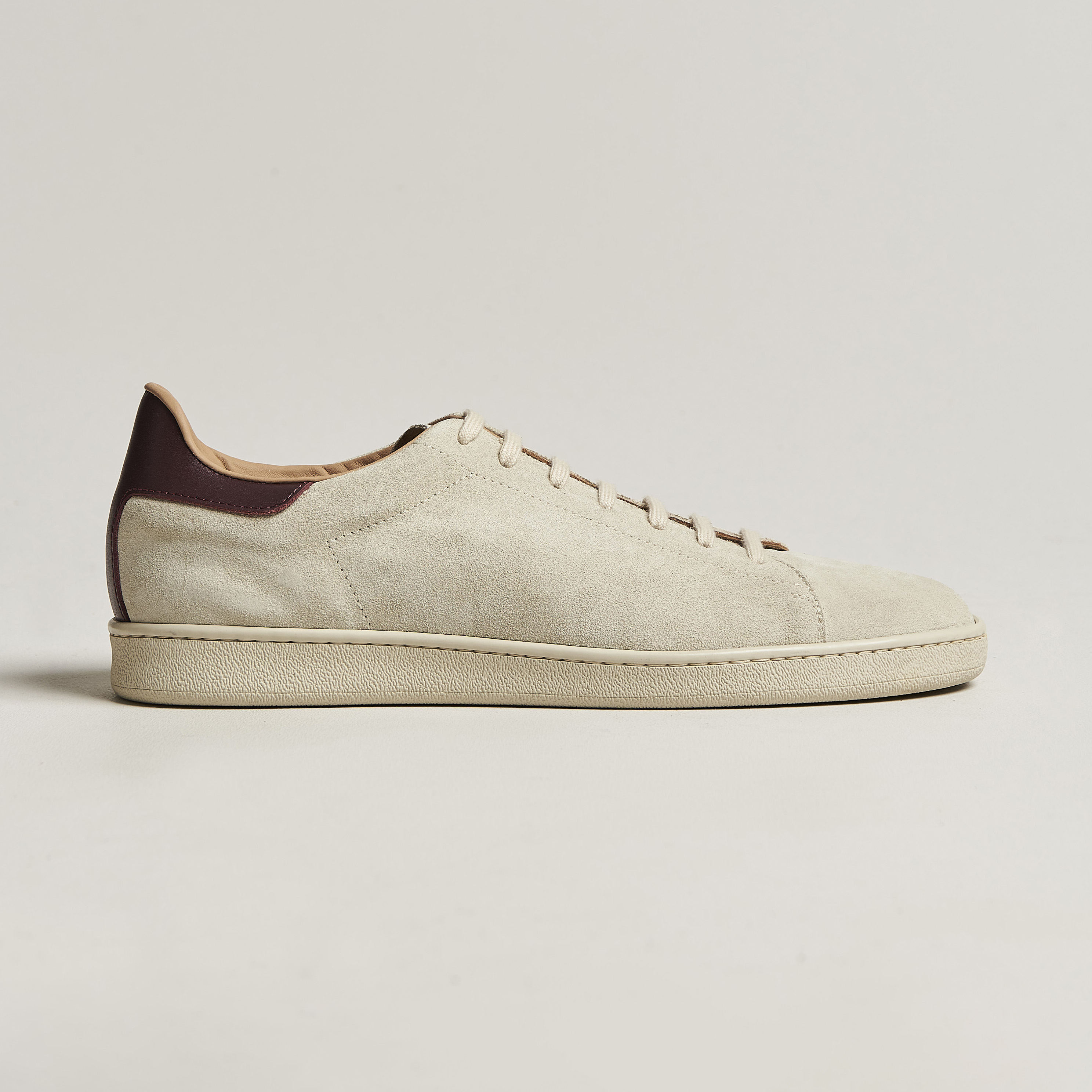 Sweyd TI Sneakers Crema Suede/Wine - CareOfCarl.dk