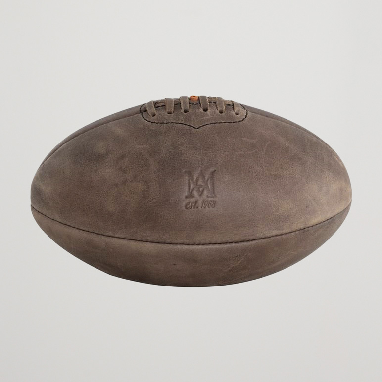 Authentic Models Vintage Rugby Ball Brown - CareOfCarl.dk