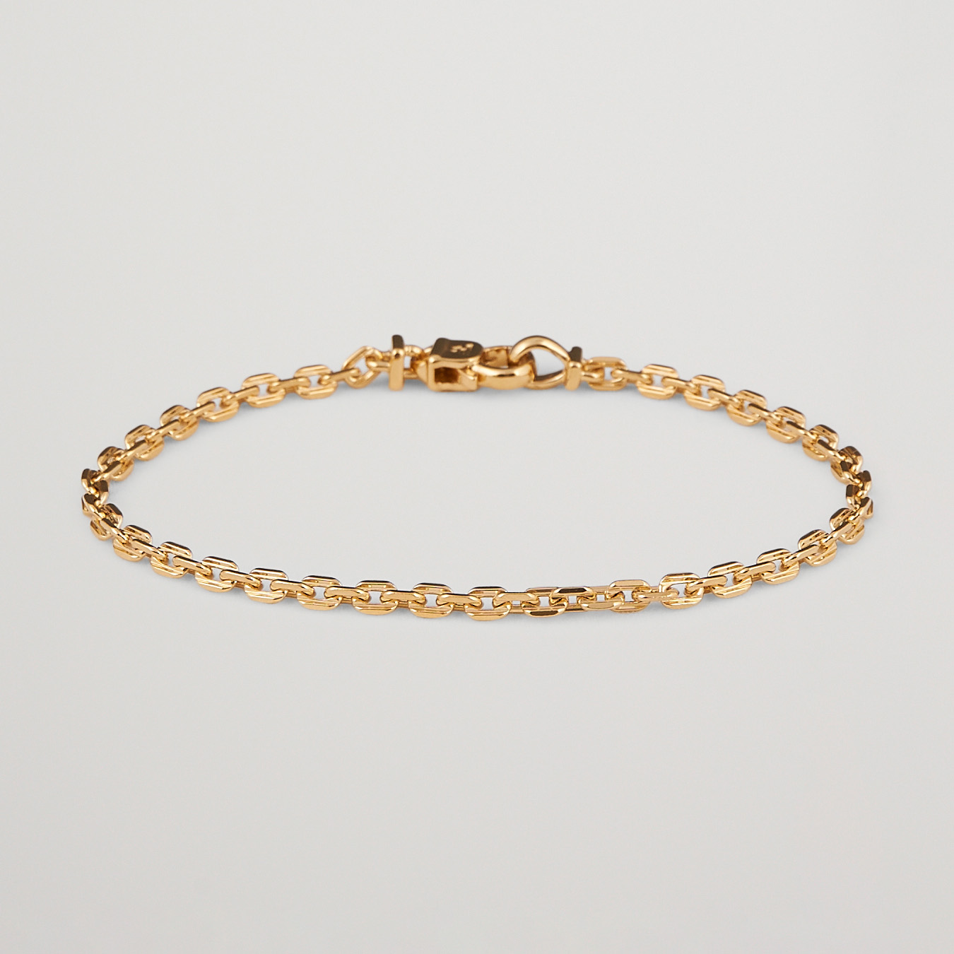 Tom Wood Anker Chain Bracelet Gold - CareOfCarl.dk