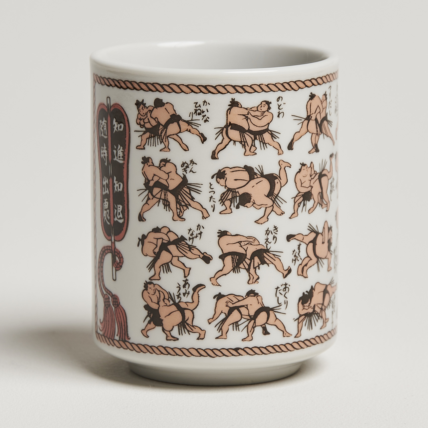 Beams Japan Ceramic Cartoon Cup Sumo - CareOfCarl.dk