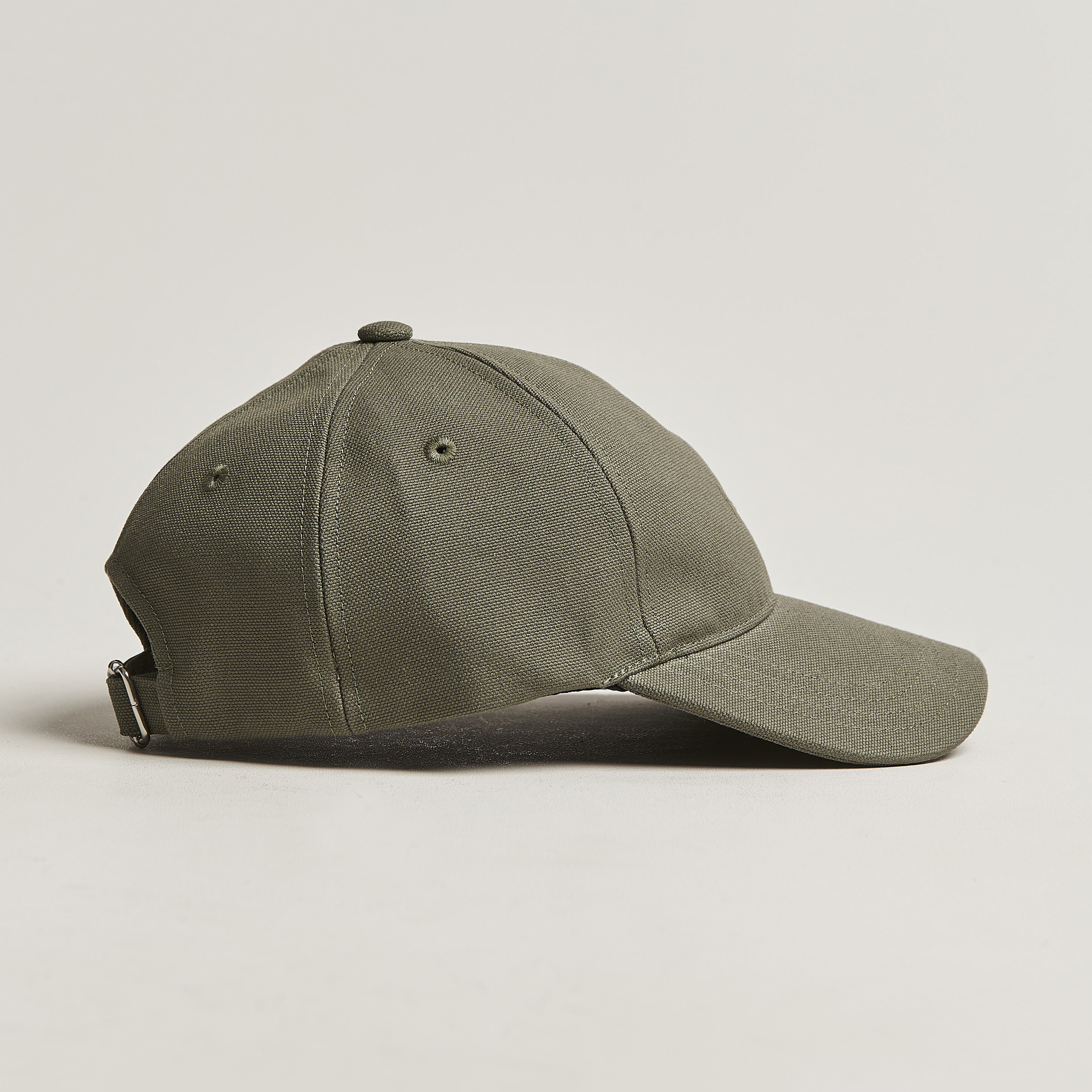 A.P.C. Charlie Baseball Cap Khaki Green - CareOfCarl.dk