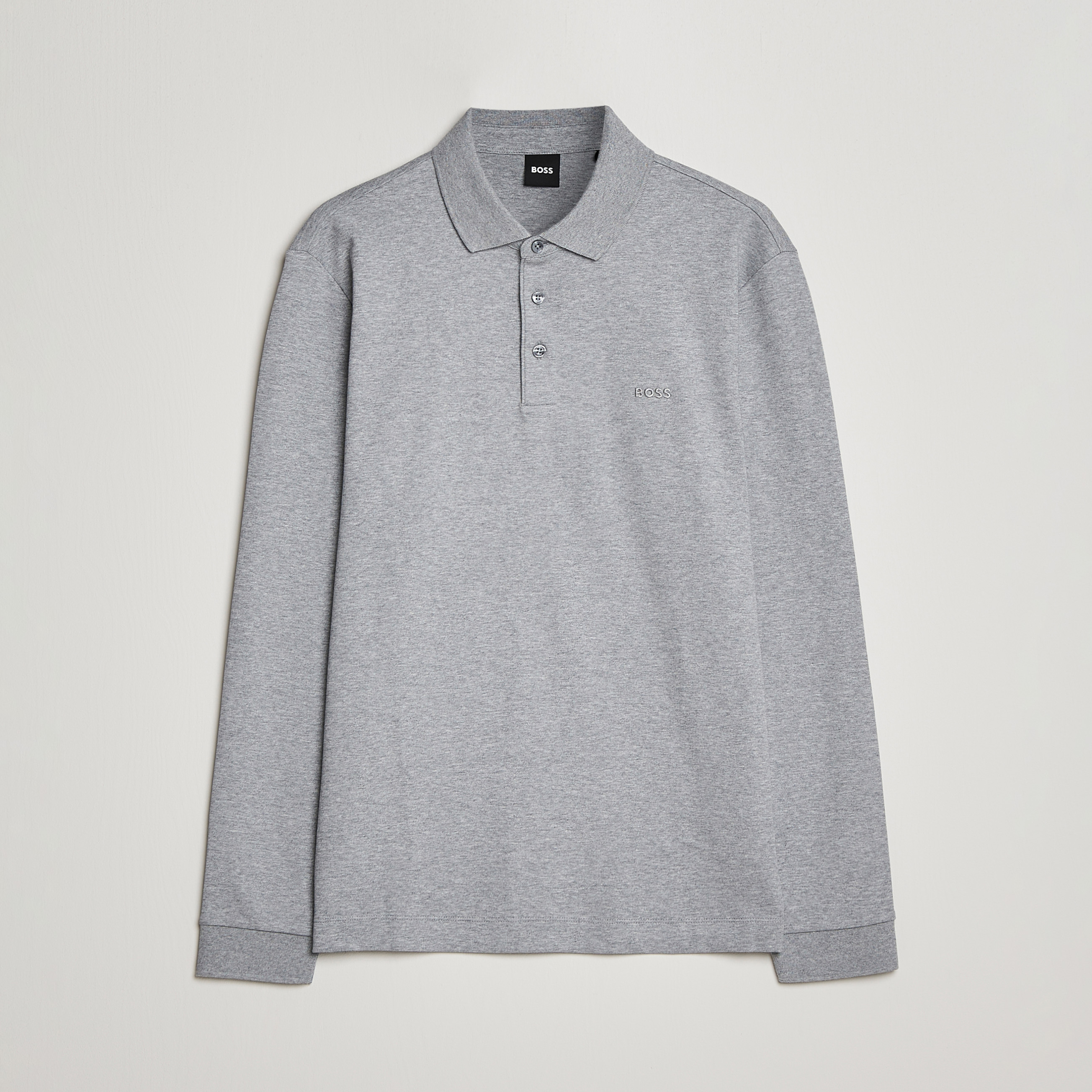 Pado Knitted Polo Shirt Silver - CareOfCarl.dk