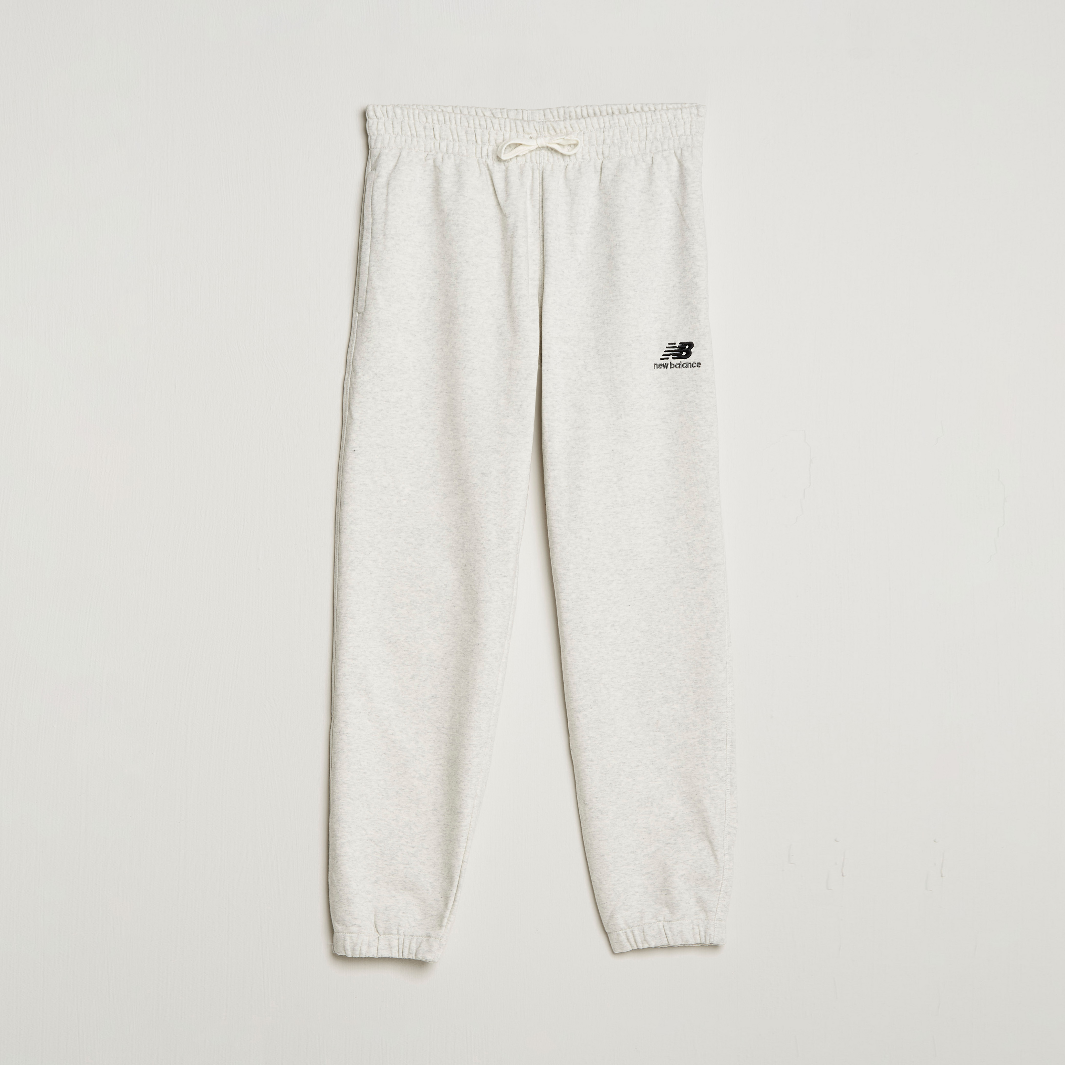New Balance Essentials Sweatpants Sea Salt Heather - CareOfCarl.dk