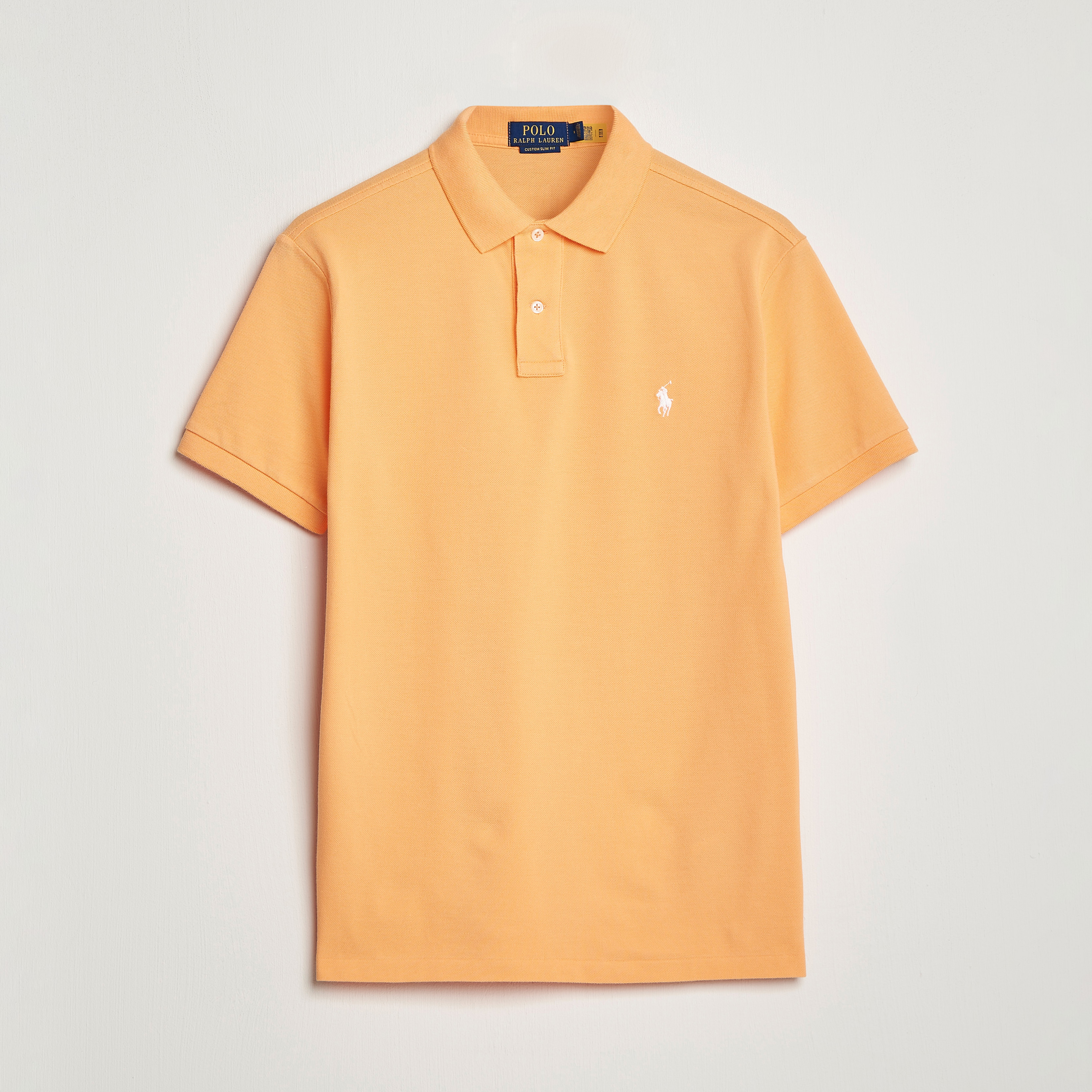 Polo Ralph Lauren Custom Slim Fit Polo Key West Orange - CareOfCarl.dk