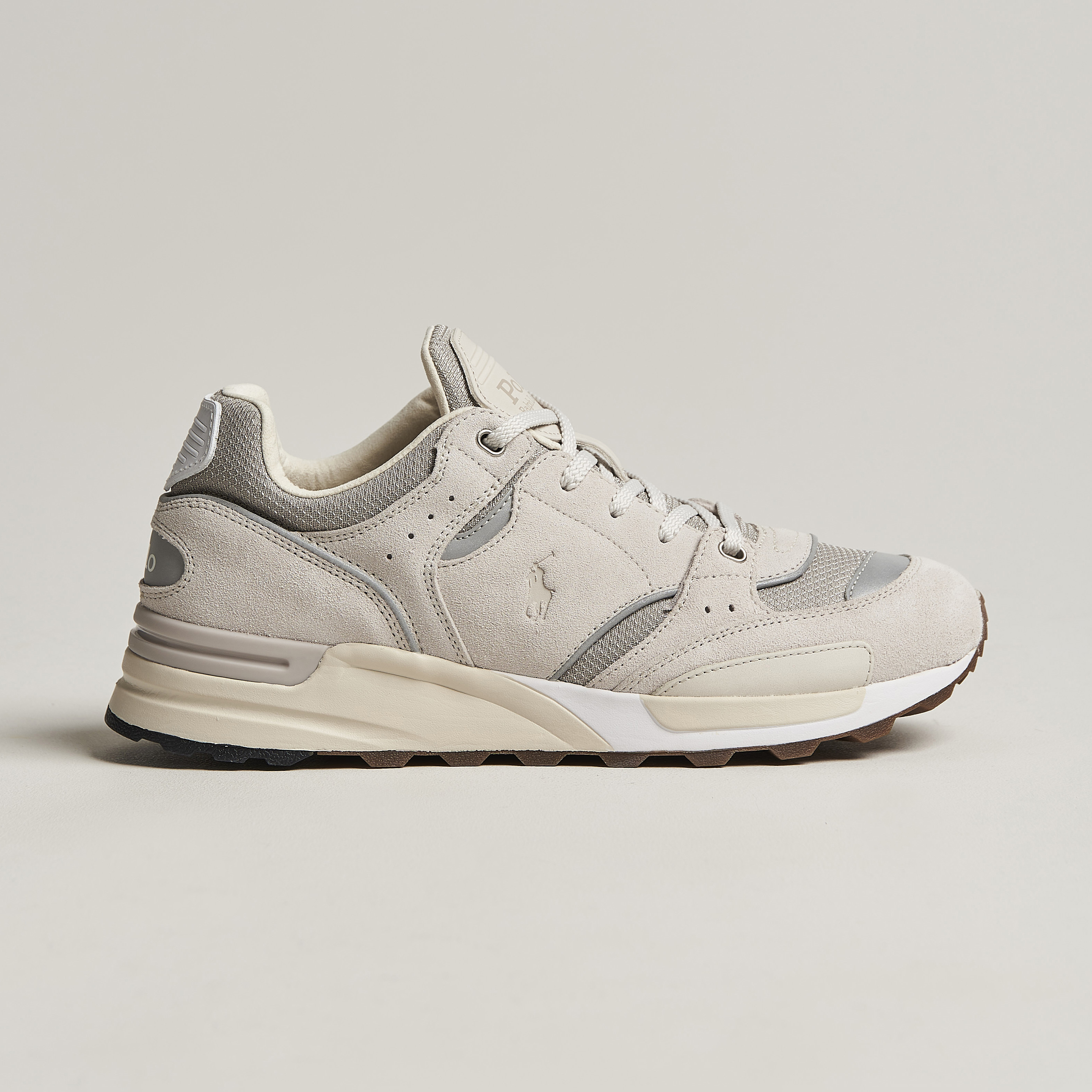 Polo Ralph Lauren Trackstr 200 Running Sneaker Dove Grey - CareOfCarl.dk