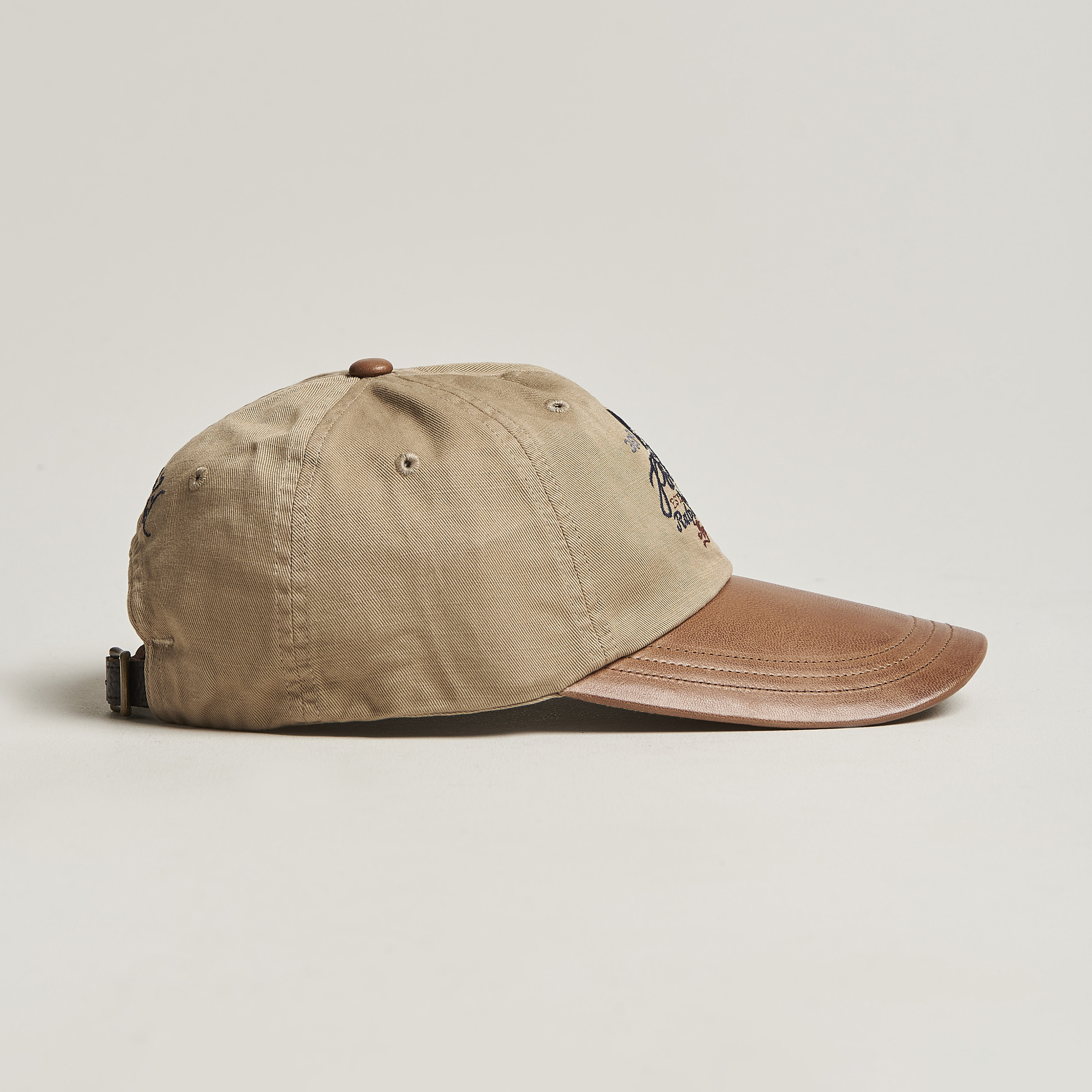 Polo Ralph Lauren 6 Panel Cap Coastal Beige - CareOfCarl.dk