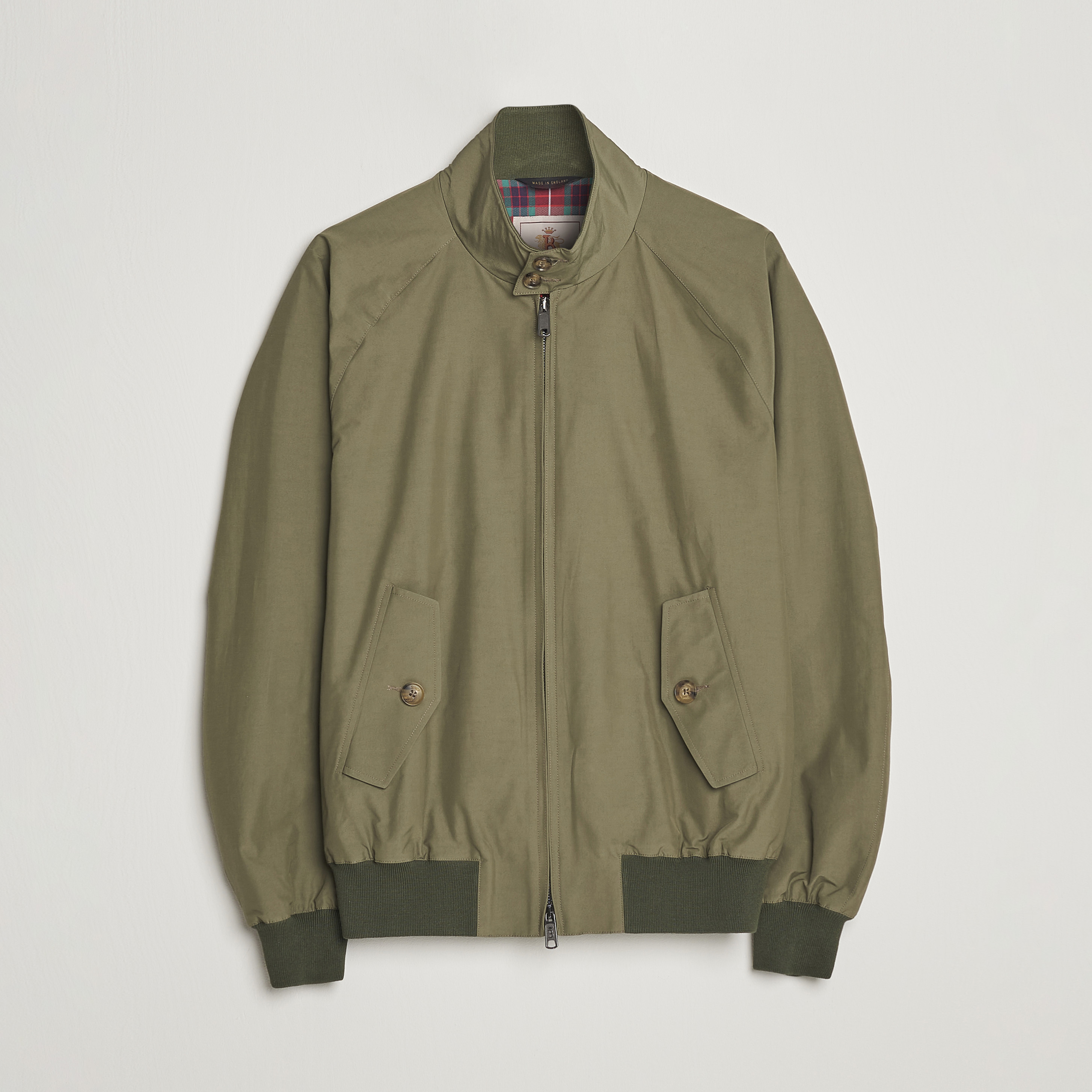 Baracuta G9 Original Harrington Jacket Army - CareOfCarl.dk