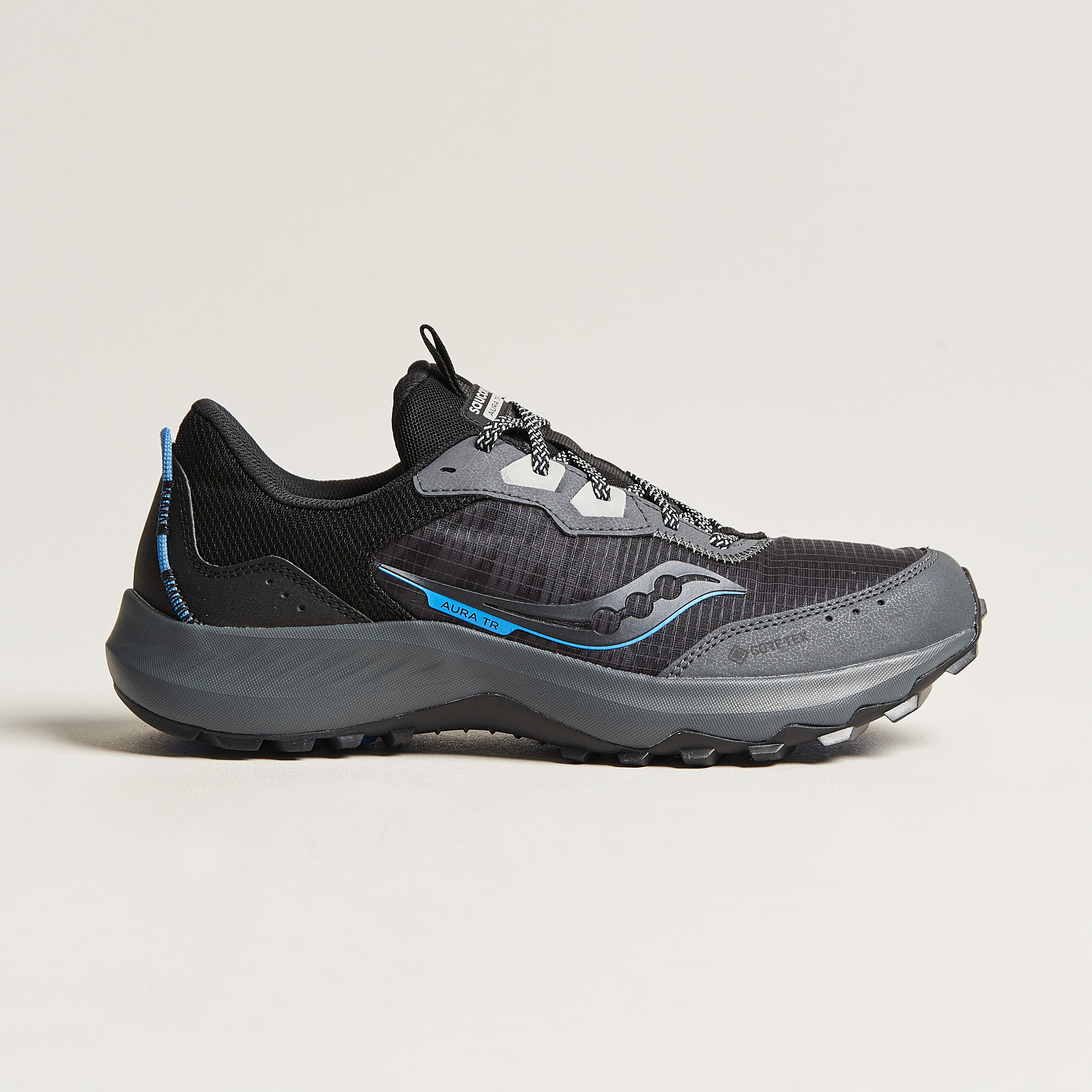 Saucony Aura TR GTX Winter Sneaker Shadow/Black - CareOfCarl.dk