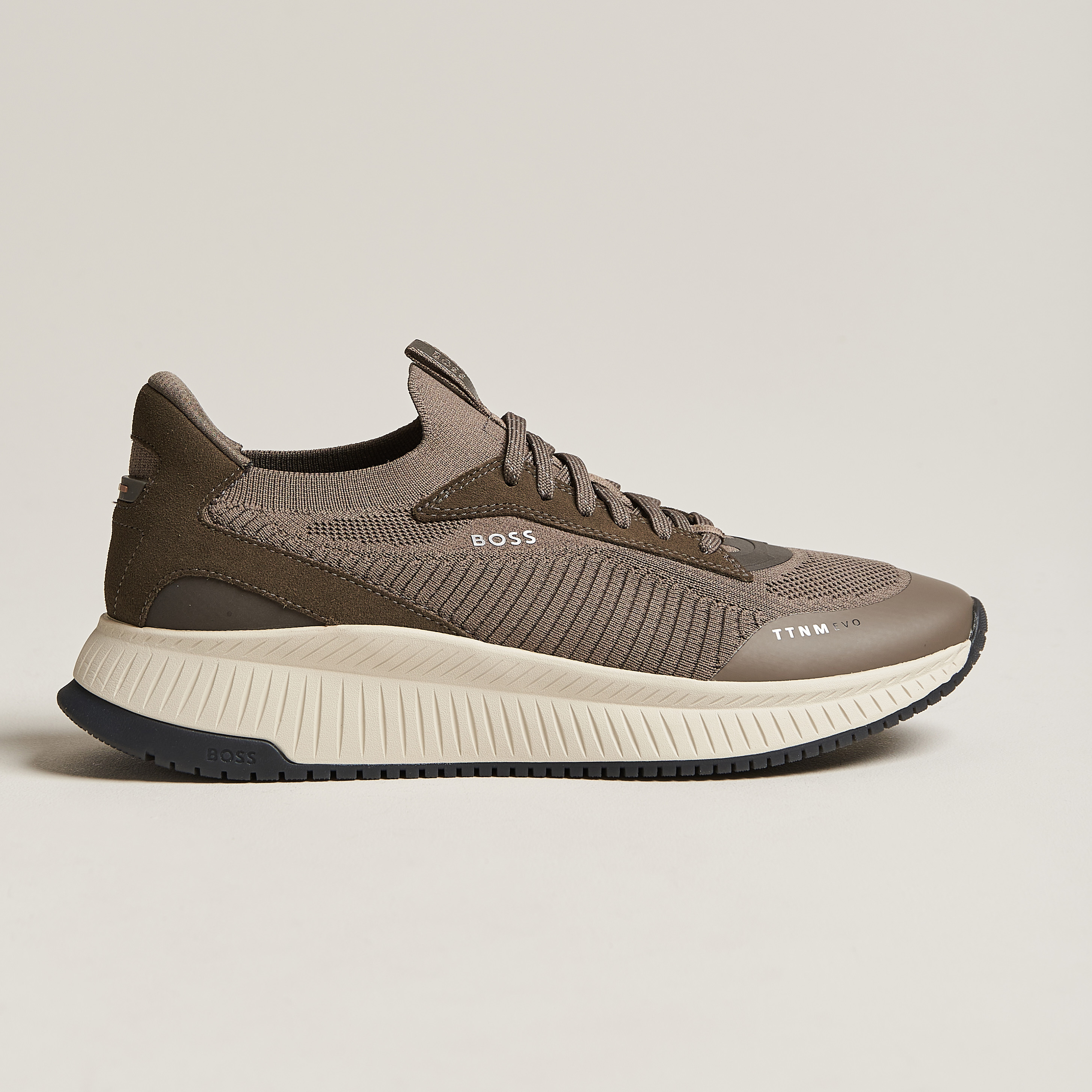 BOSS BLACK Titanium Evo Running Senaker Dark Green - CareOfCarl.dk