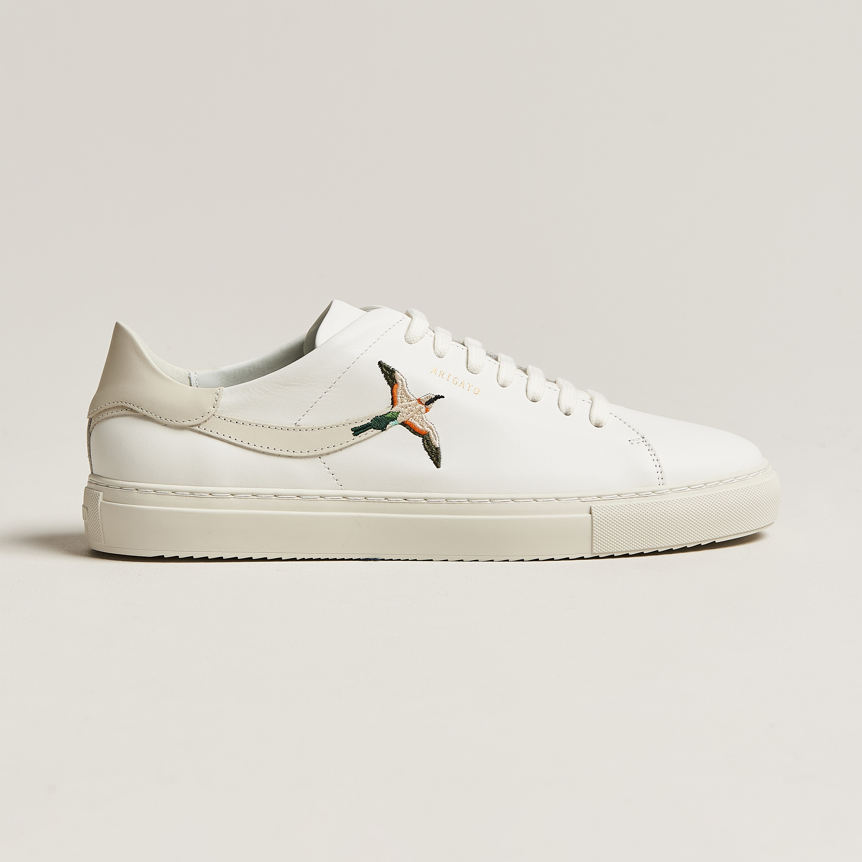 Axel Arigato Clean 90 Striped Bee Bird Sneaker White - CareOfCarl.dk