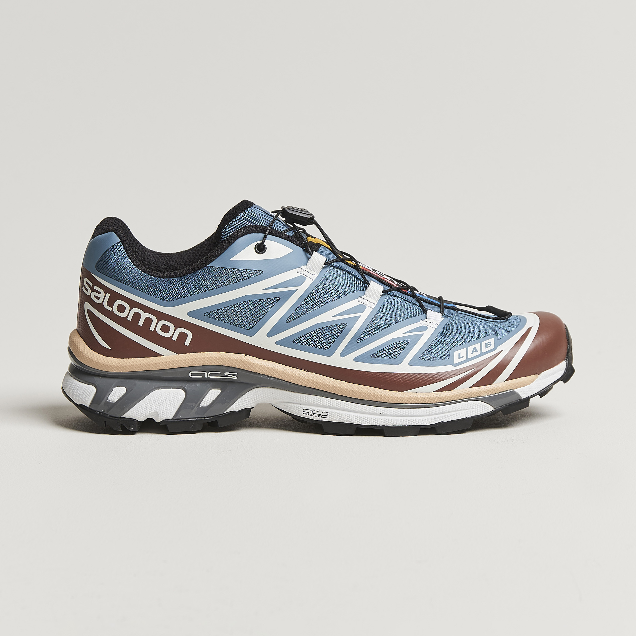 Salomon XT-6 Sneakers Aegean Blue/Tortoise Shell - CareOfCarl.dk