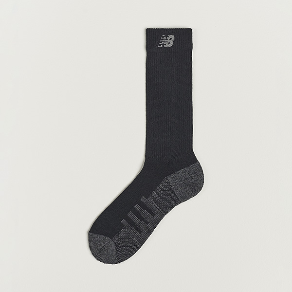 New Balance Running 2-Pack Coolmax Crew Socks Black - CareOfCarl.dk