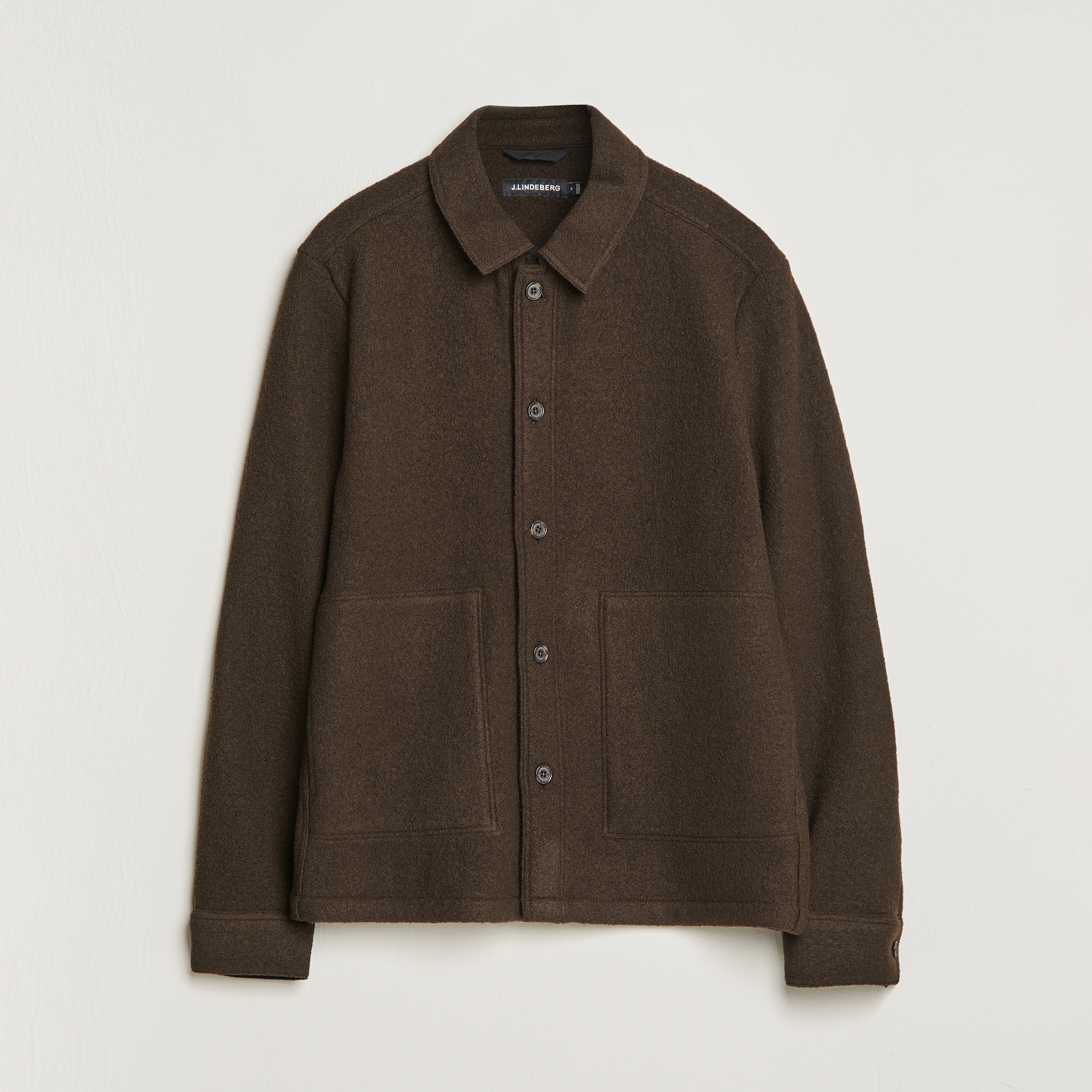 J.Lindeberg Boyd Wool Overshirt Delicioso - CareOfCarl.dk