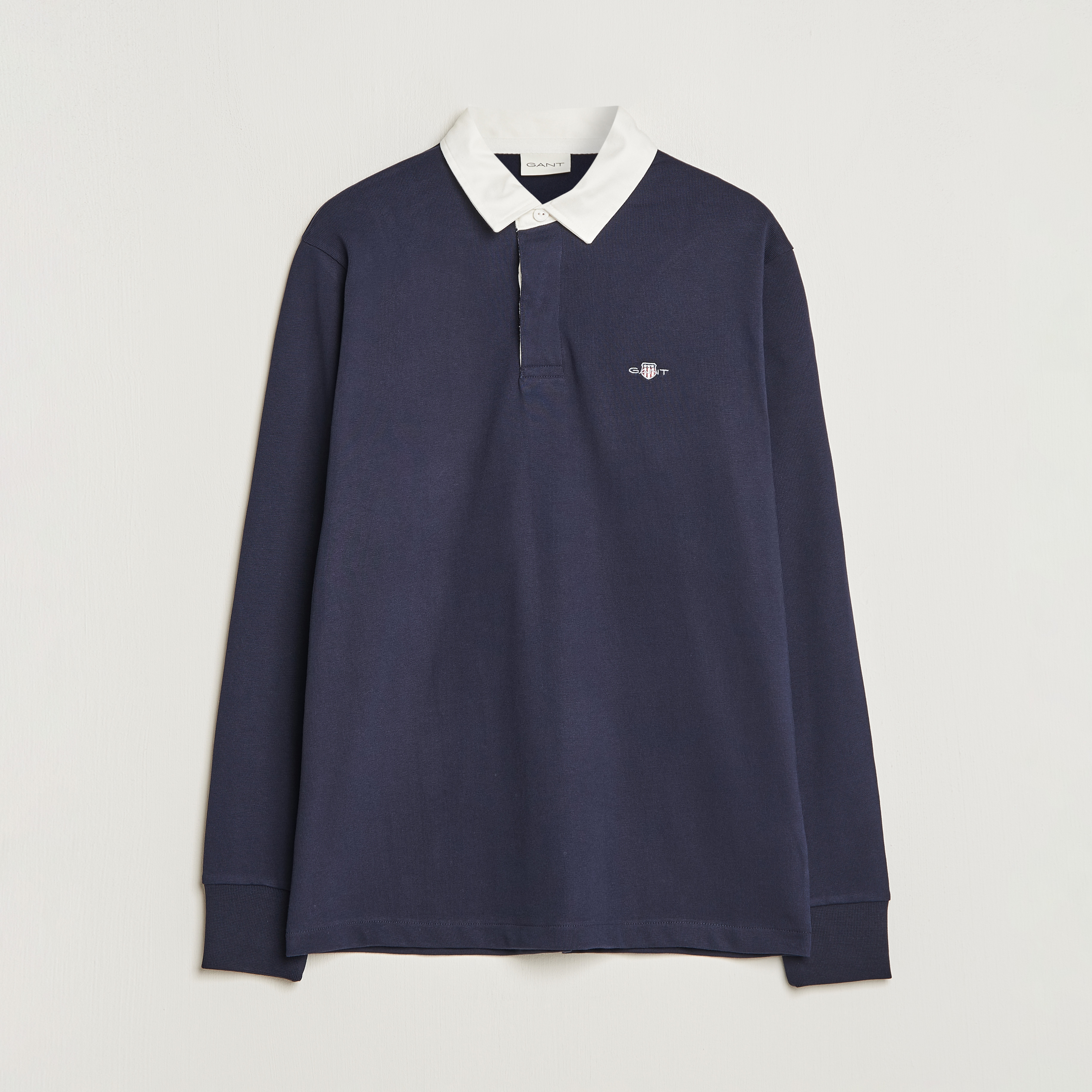 GANT Reg Shield Heavy Rugger Evening Blue - CareOfCarl.dk