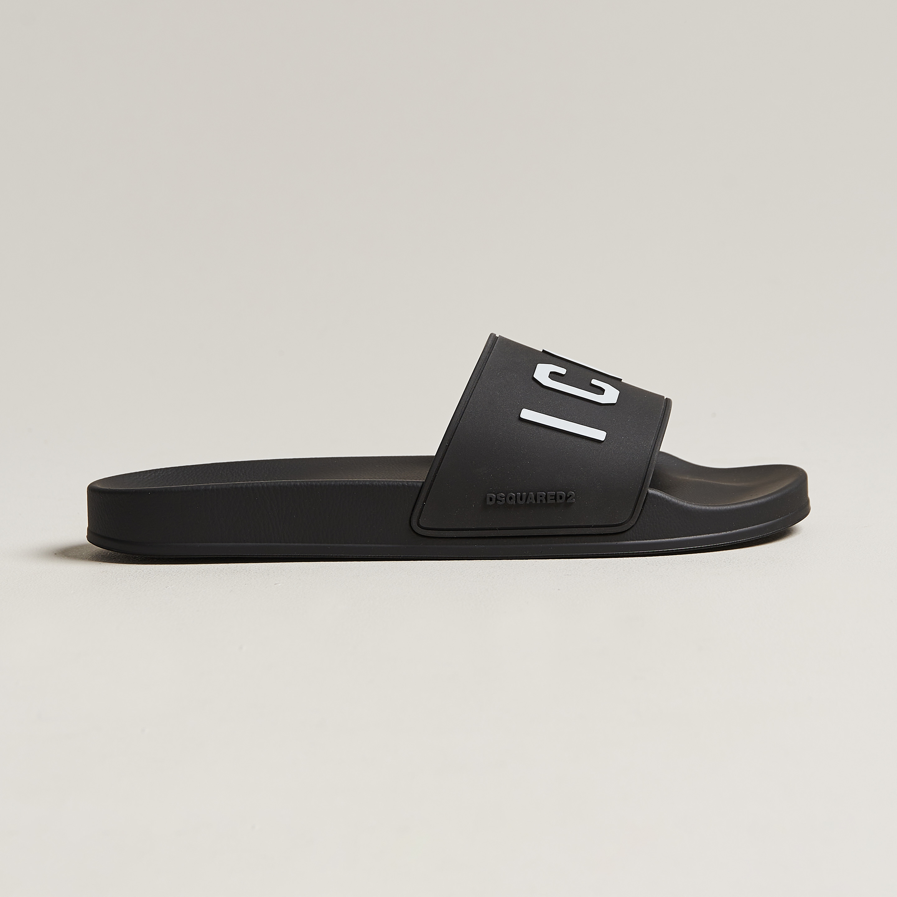 Dsquared2 Be Icon Slides Black - CareOfCarl.dk