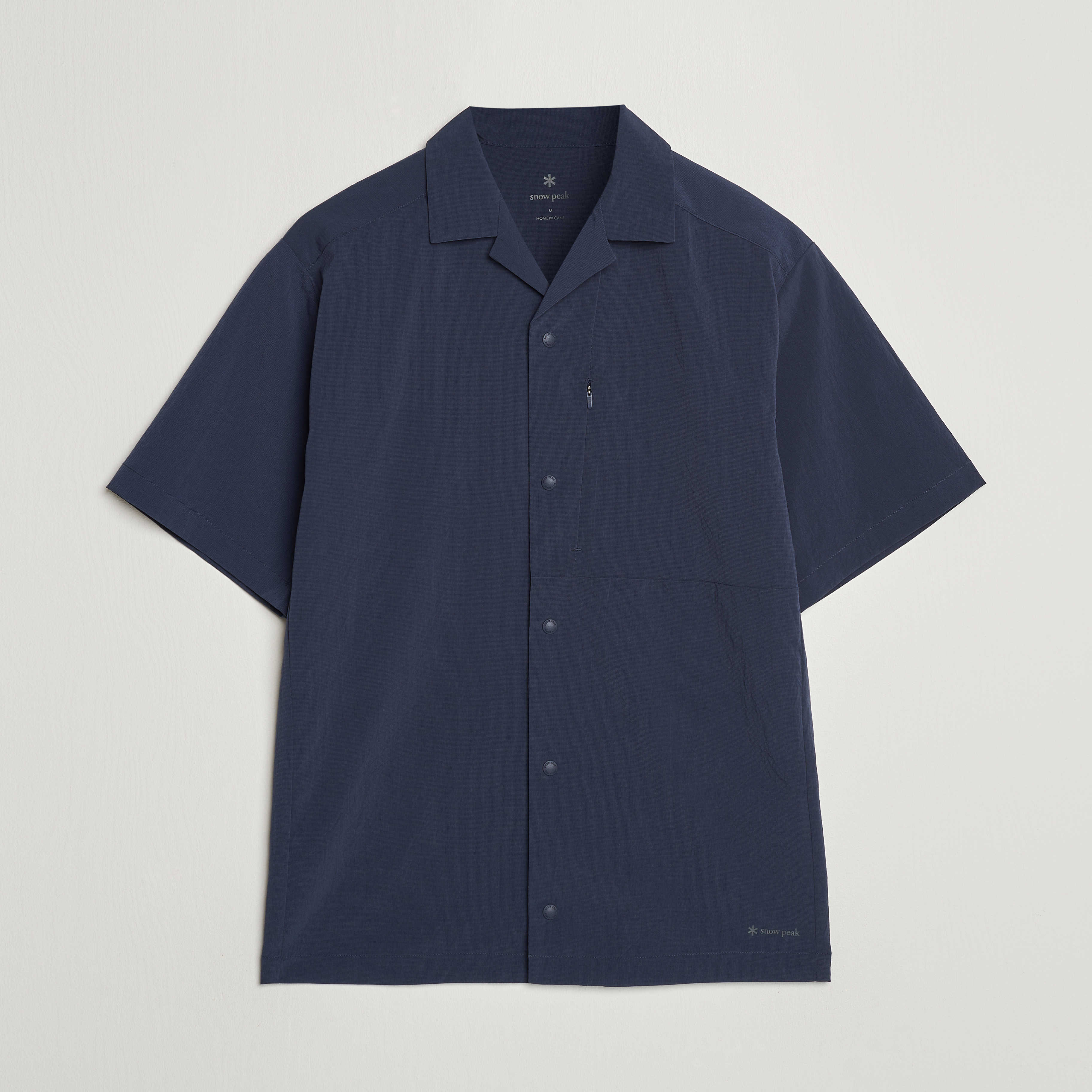 Snow Peak Quick Dry Shirt Navy - CareOfCarl.dk