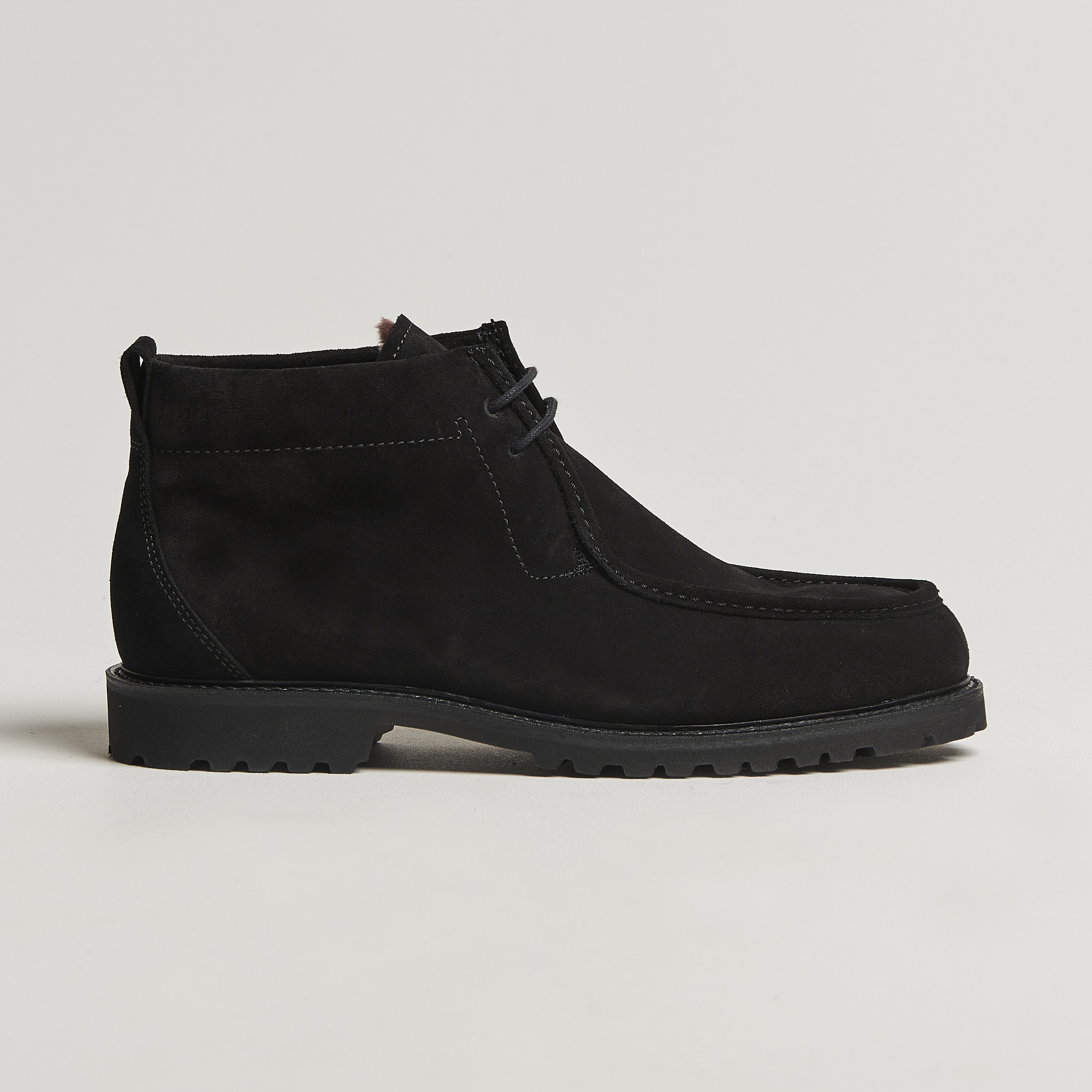 Ludwig Reiter Touring Chukka Boot Black Suede - CareOfCarl.dk