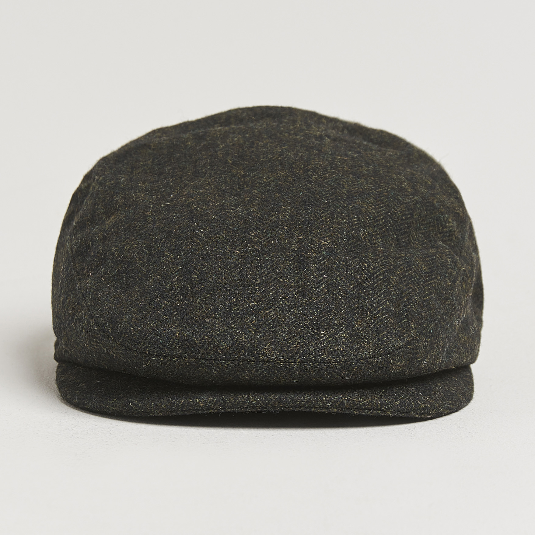 Barbour Lifestyle Barlow Herringbone Cap Olive - CareOfCarl.dk