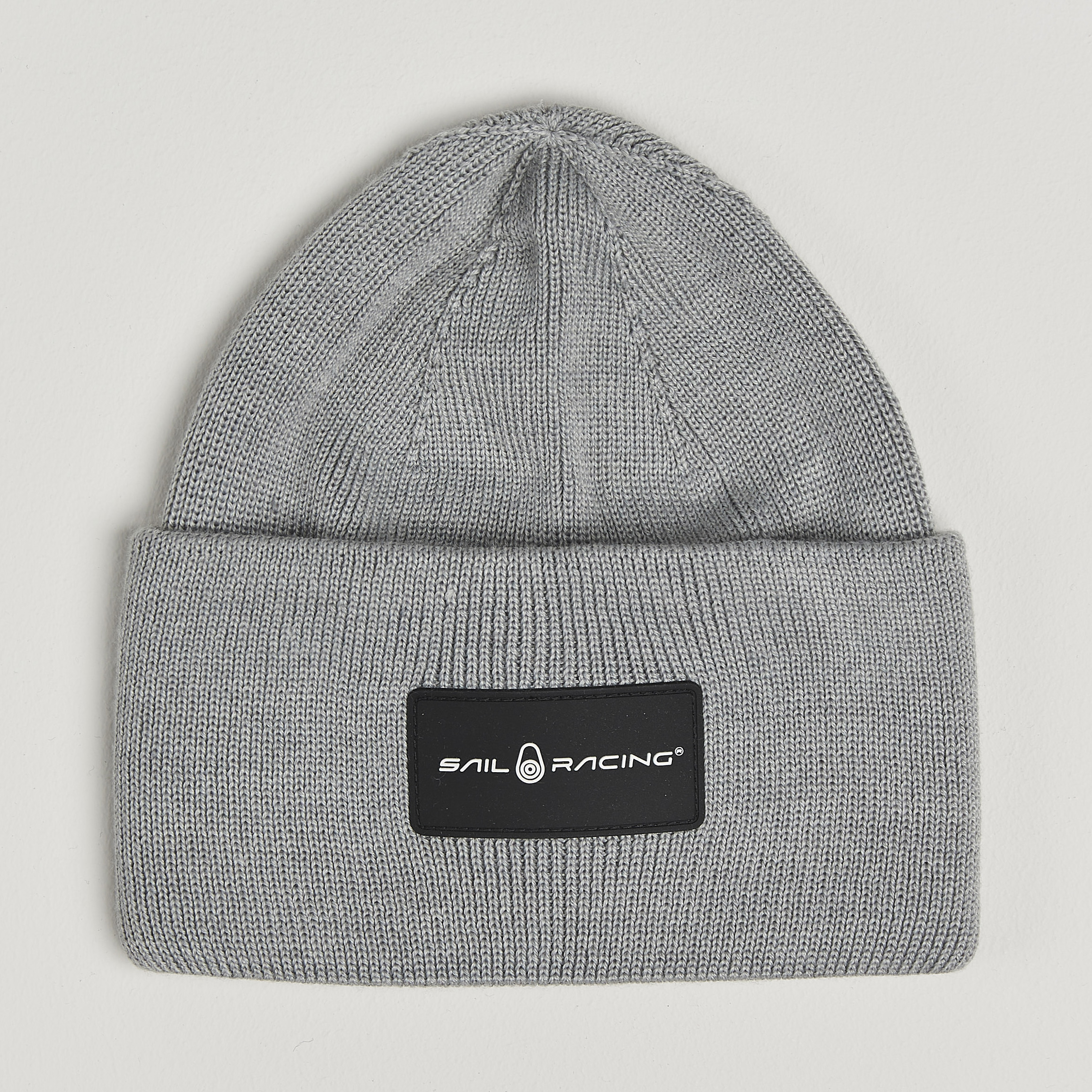 Sail Racing Race Folded Beanie Grey Melange - CareOfCarl.dk