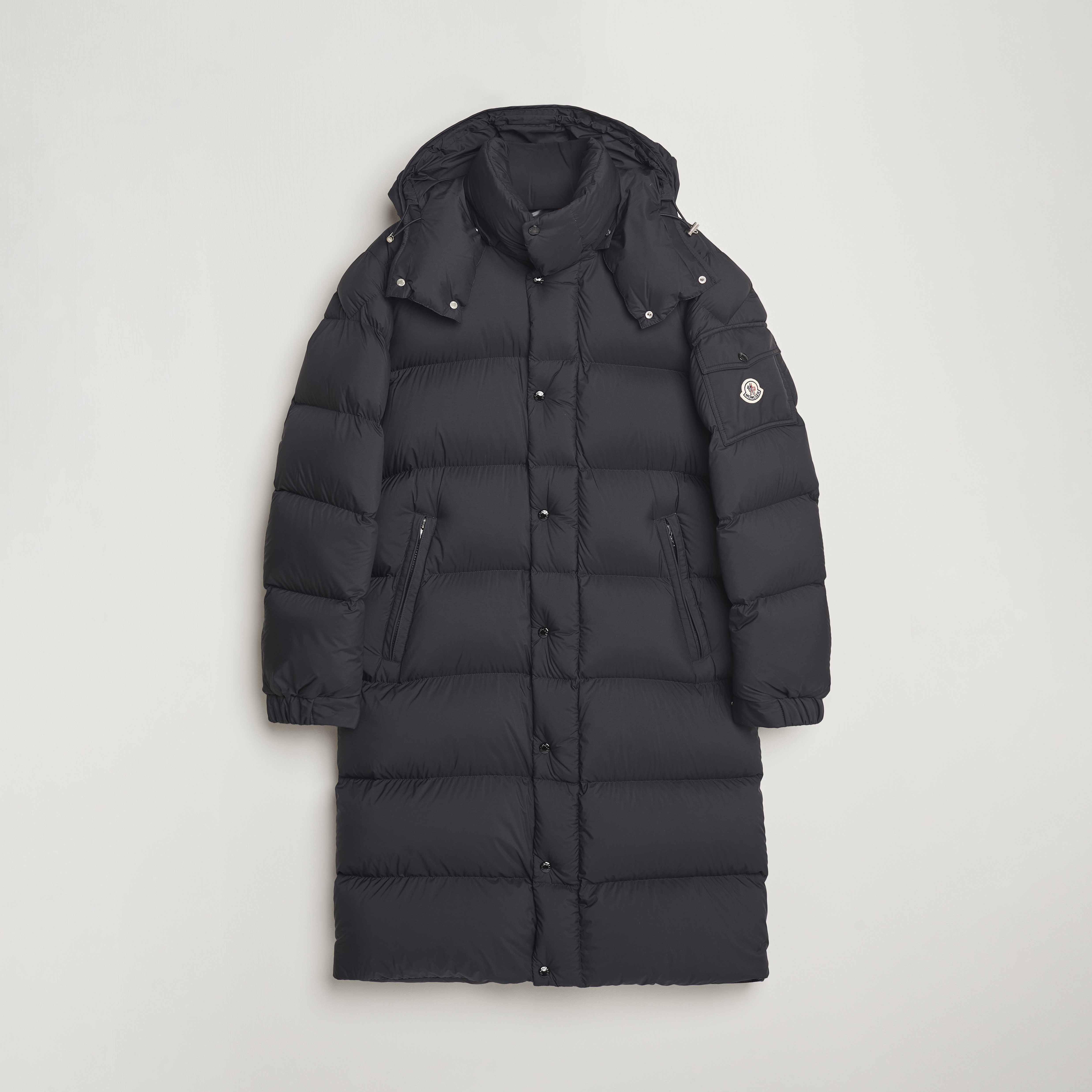 Moncler Hanoverian Down Parka Black - CareOfCarl.dk