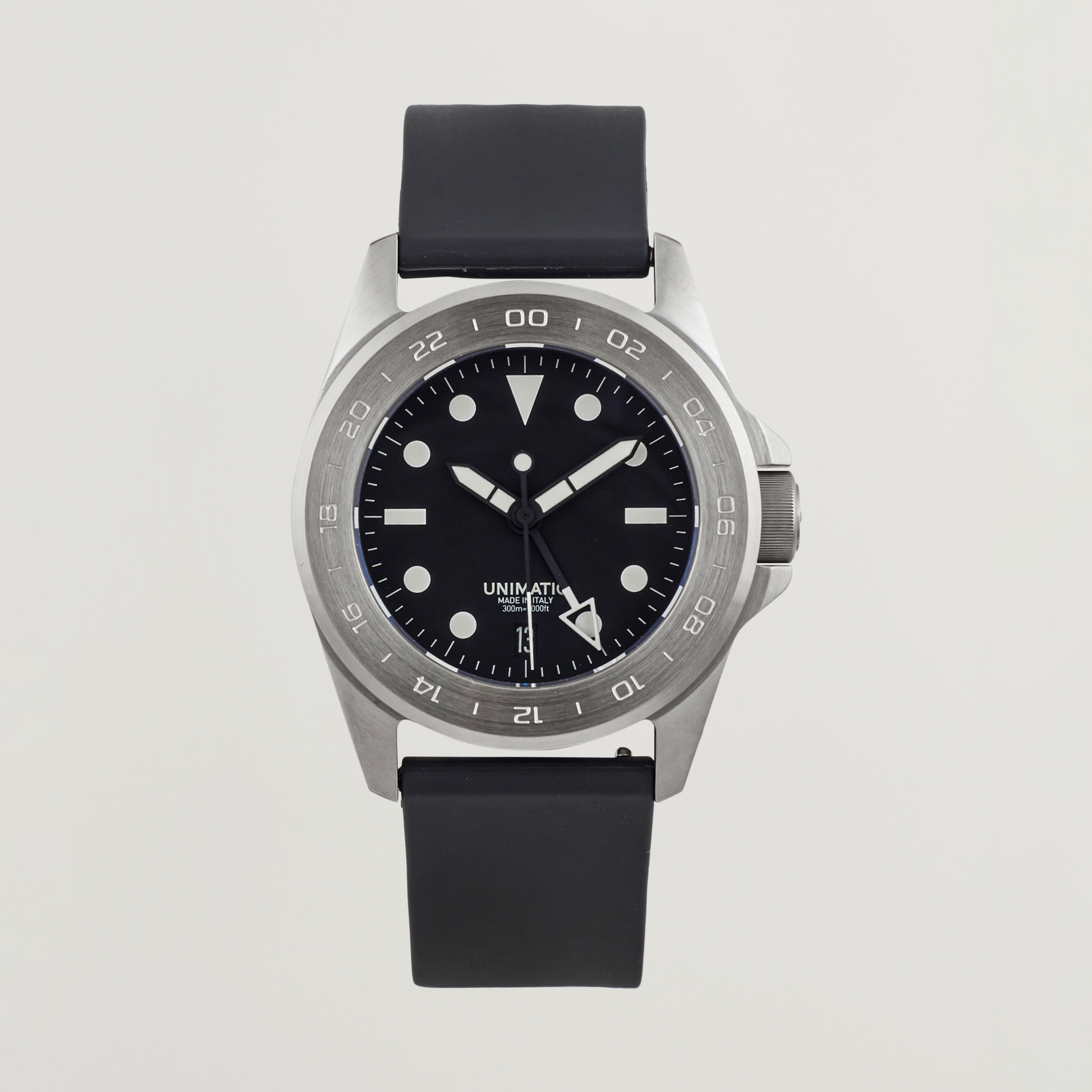UNIMATIC Modello Quattro GMT Limited Watch Black - CareOfCarl.dk