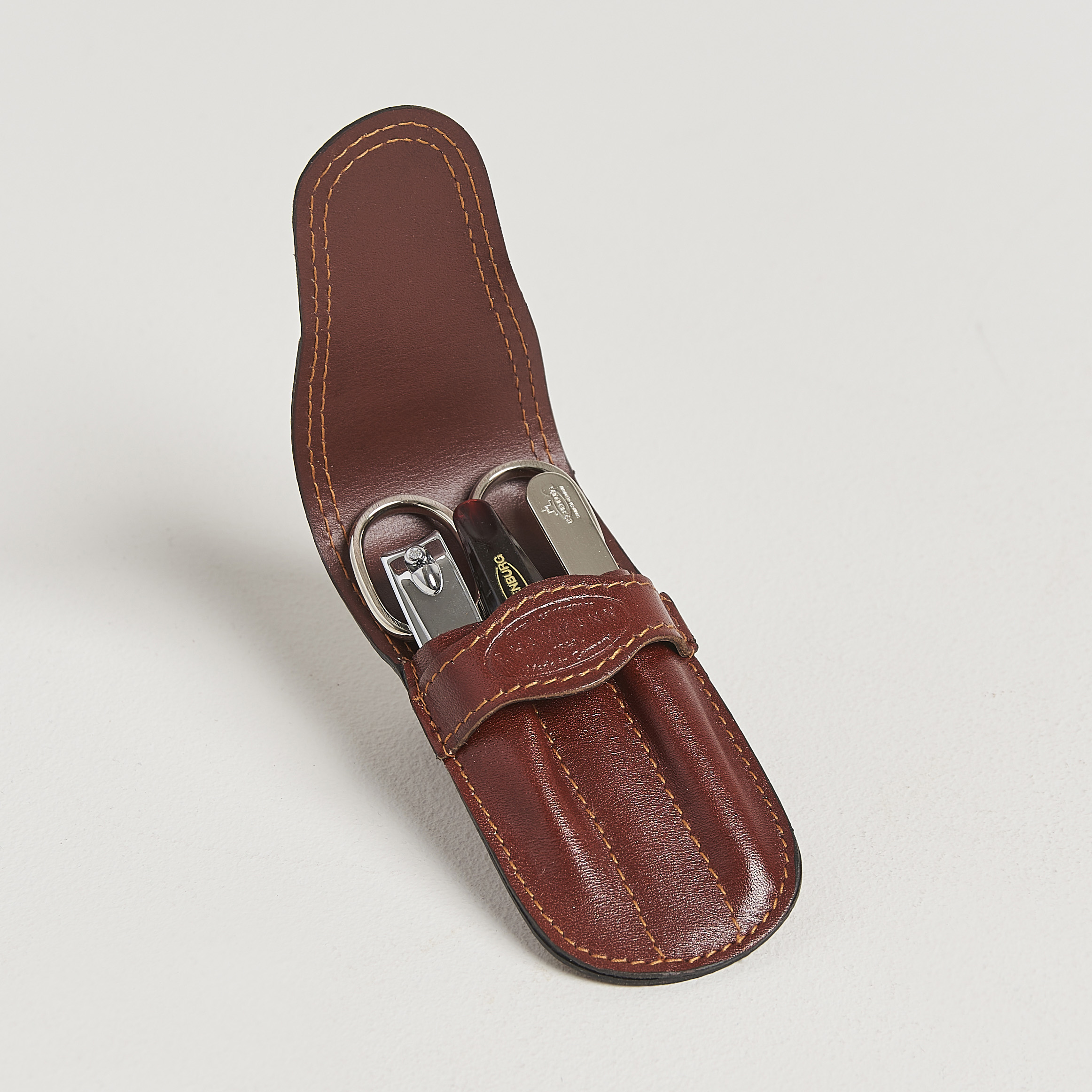 F. Hammann Small Manicure Set Classico Whiskey - CareOfCarl.dk