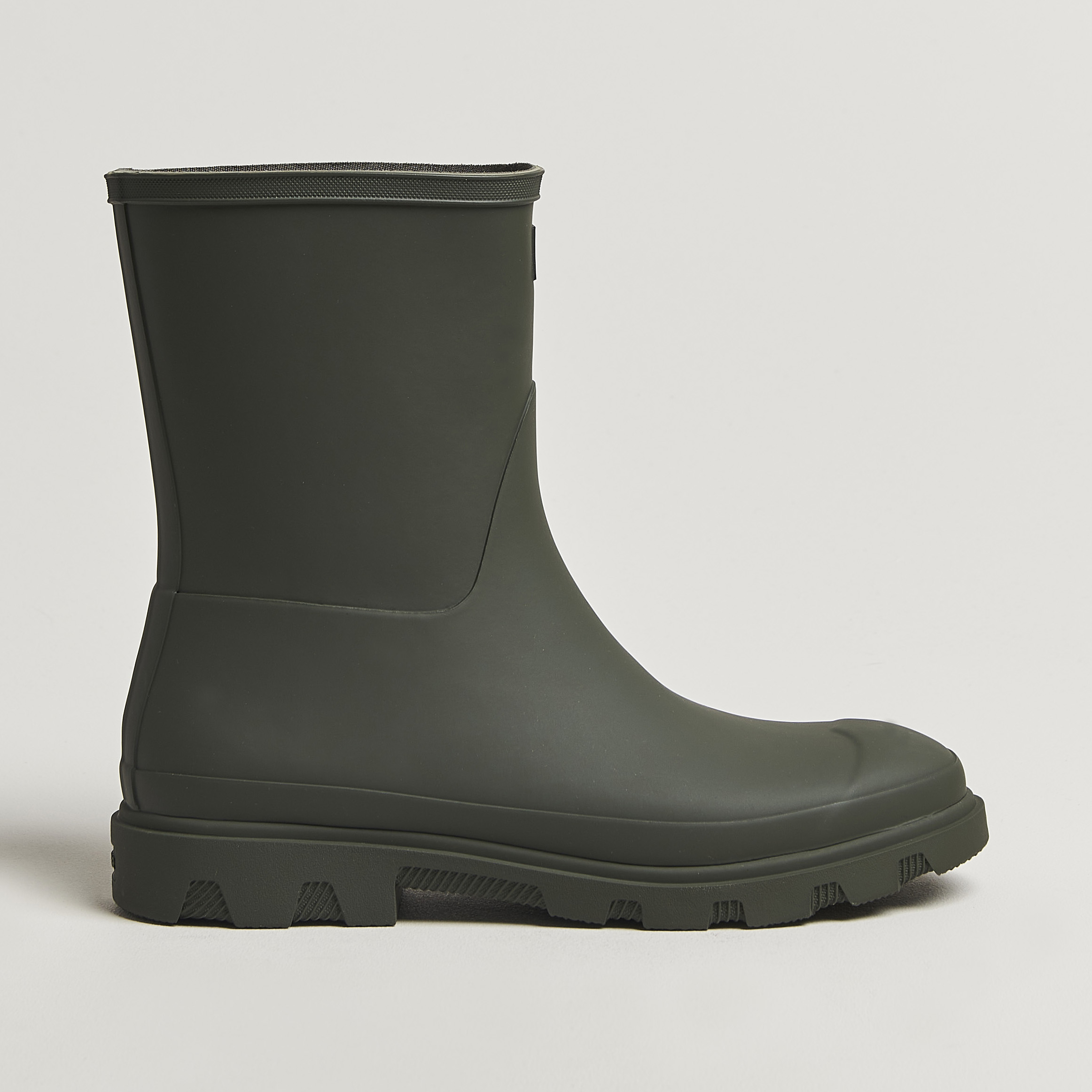 Hunter Boots Downpour Short Boot Dark Olive - CareOfCarl.dk