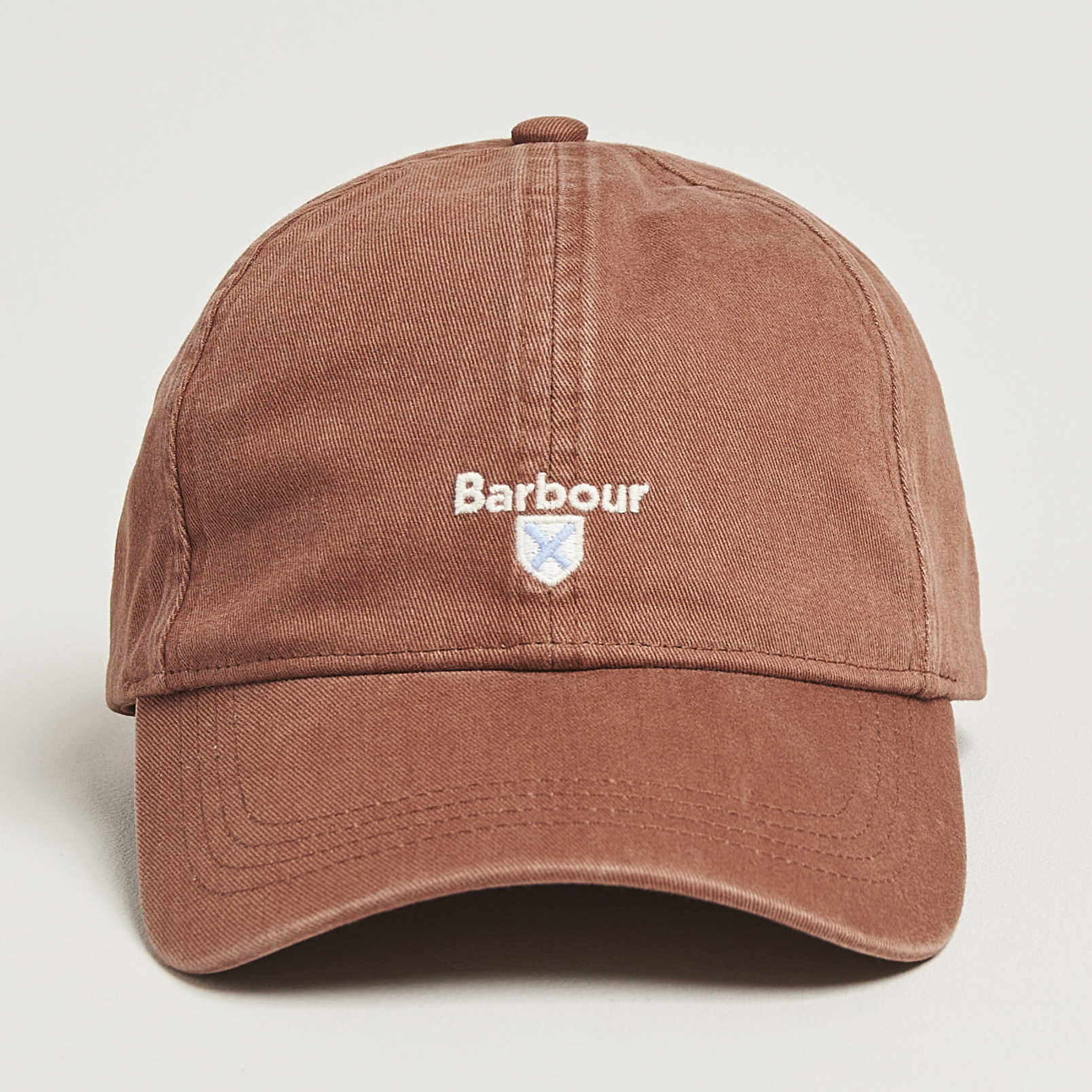 Barbour Lifestyle Cascade Sports Cap Dark Rust - CareOfCarl.dk