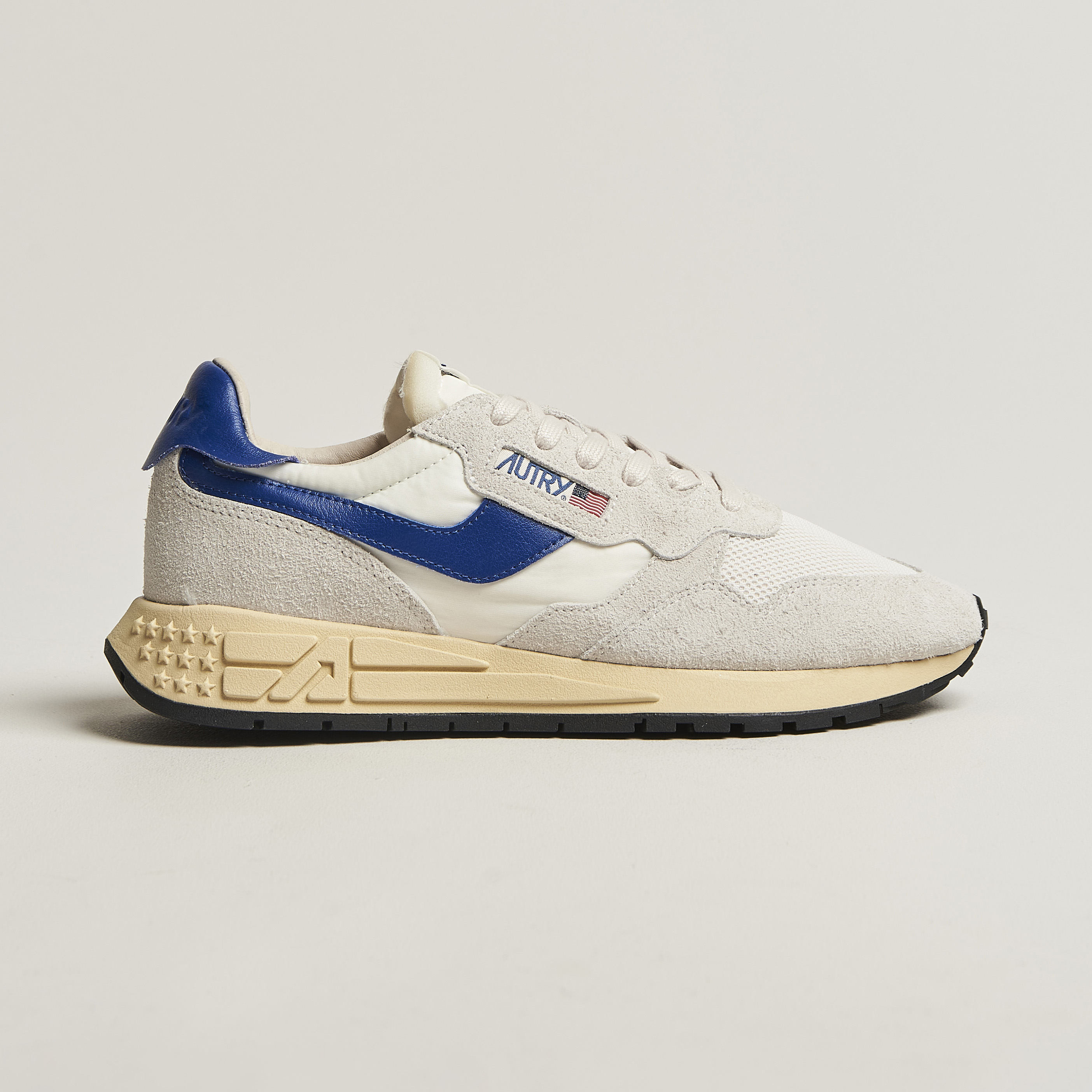 Autry Reelwind Running Sneaker White/Navy - CareOfCarl.dk