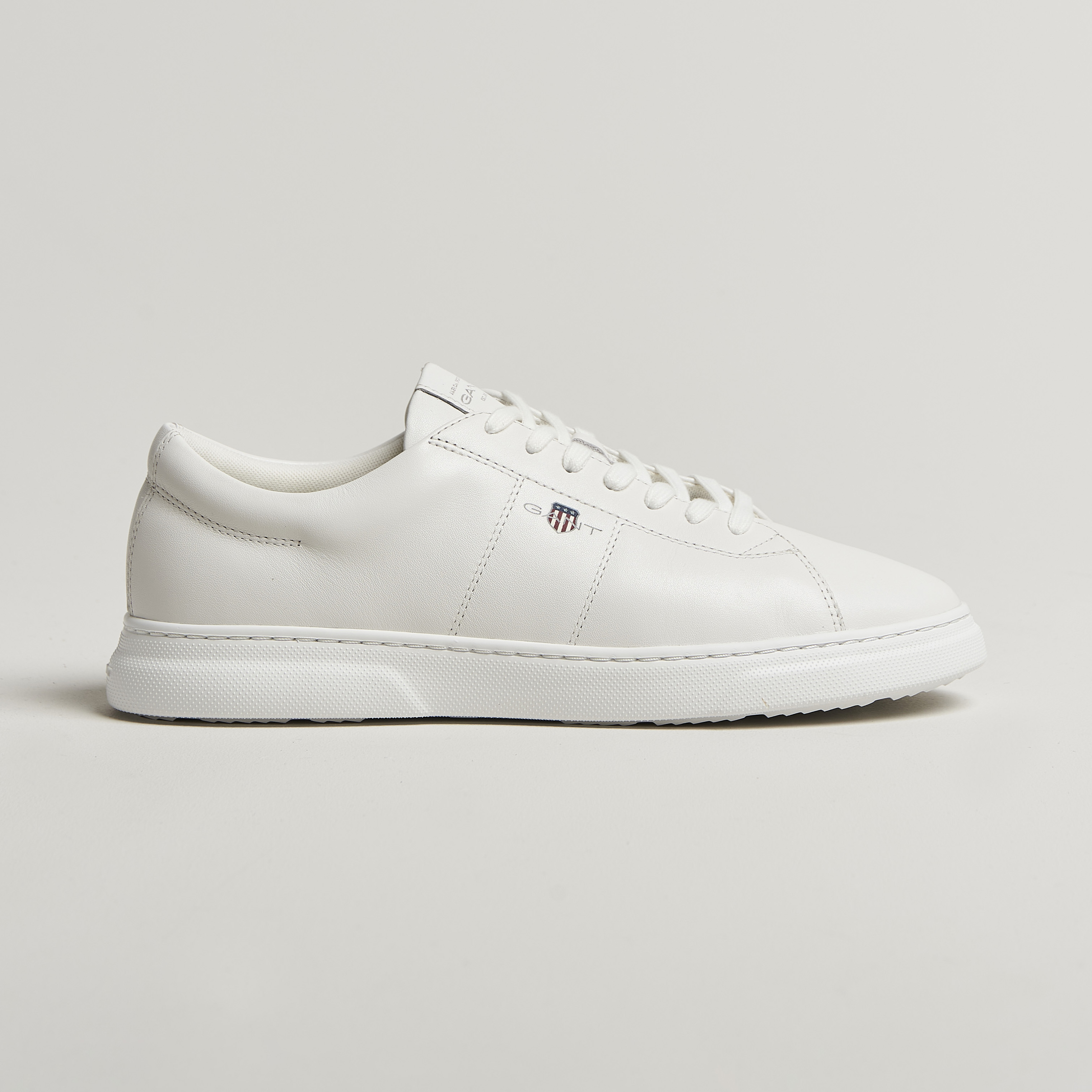 GANT Joree Lightweight Leather Sneaker White - CareOfCarl.dk