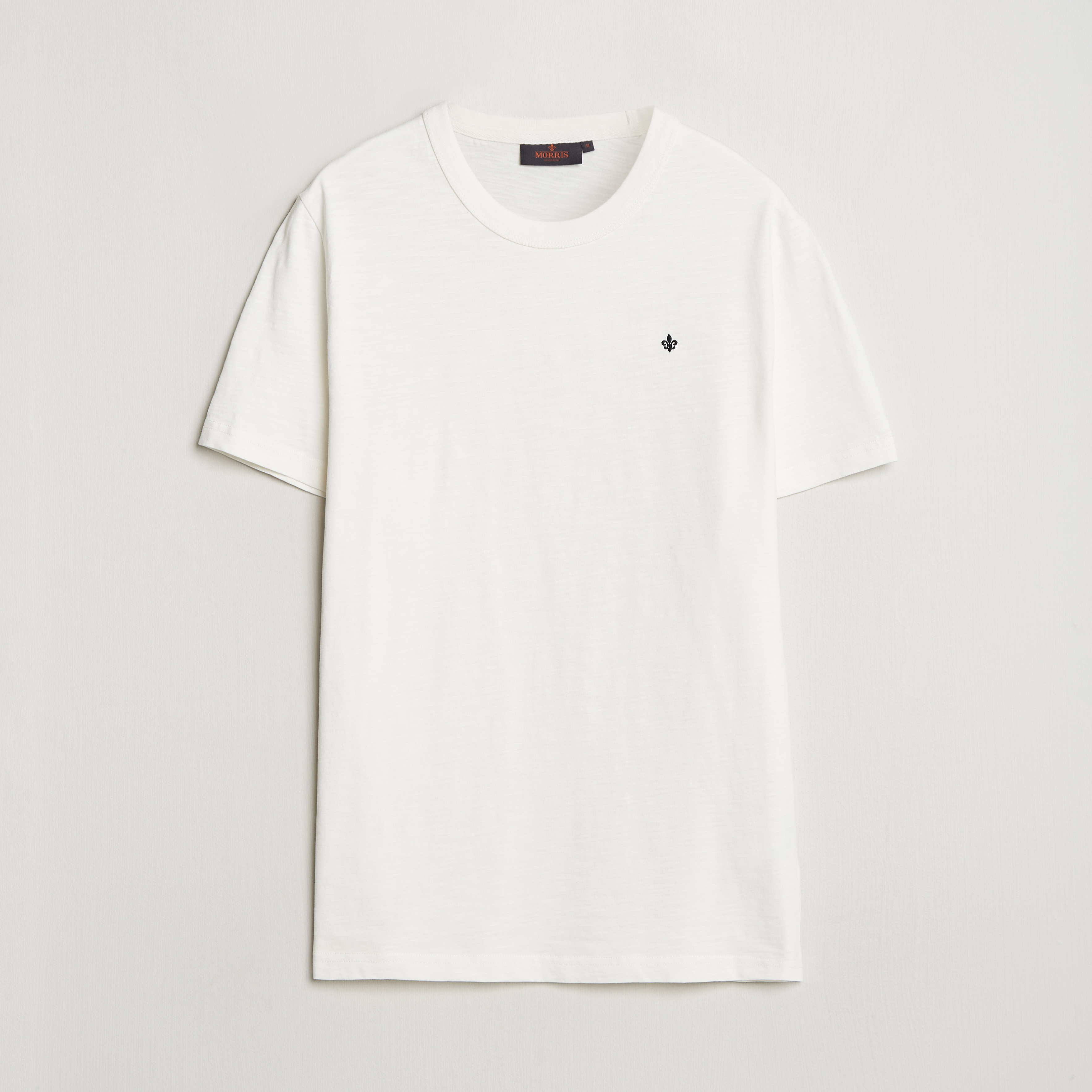 Morris Watson Slub T-Shirt Off White - CareOfCarl.dk