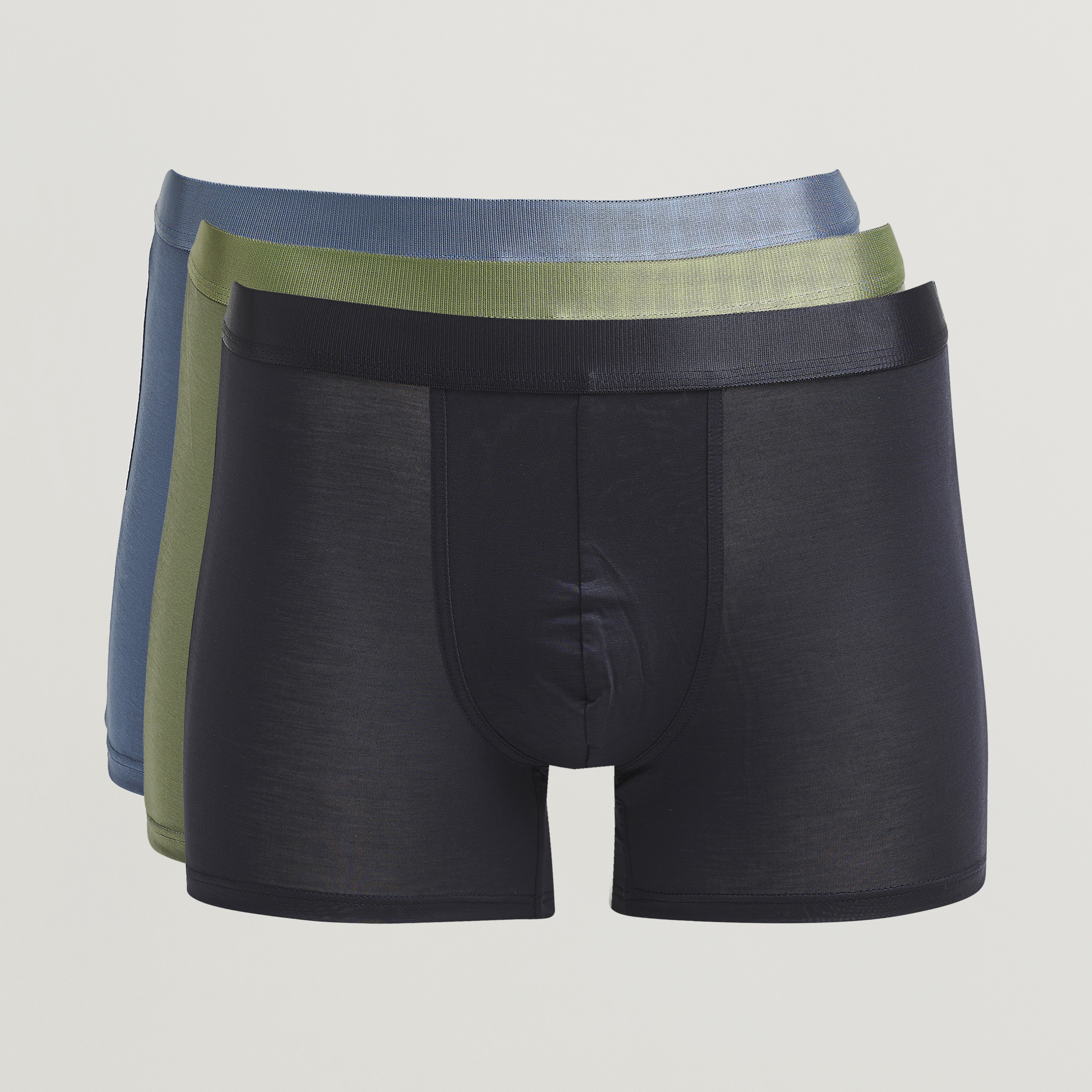 CDLP 3-Pack Boxer Briefs Navy/Steel/Sage - CareOfCarl.dk