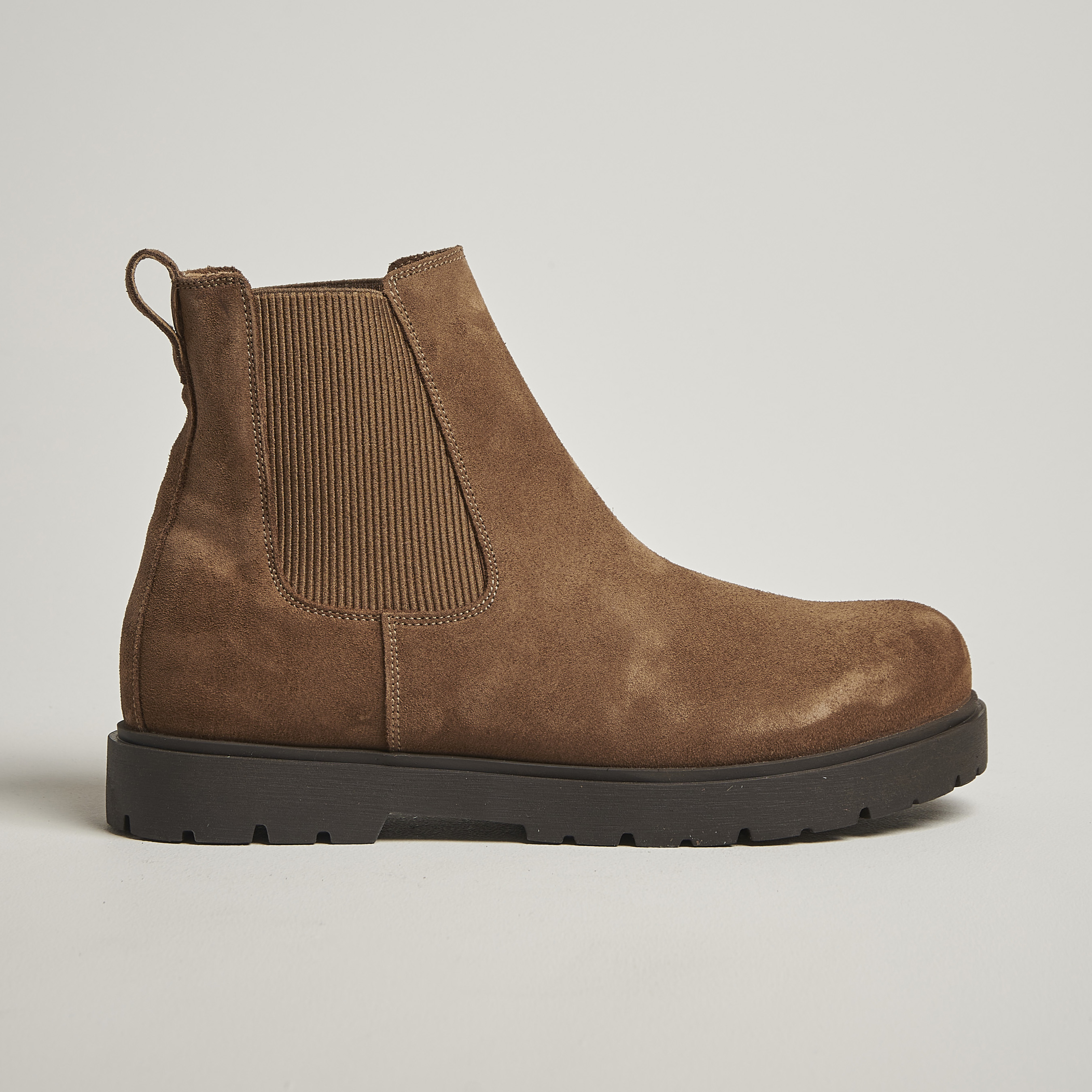 BIRKENSTOCK Highwood Suede Chelsea Boot Dark Tea - CareOfCarl.dk