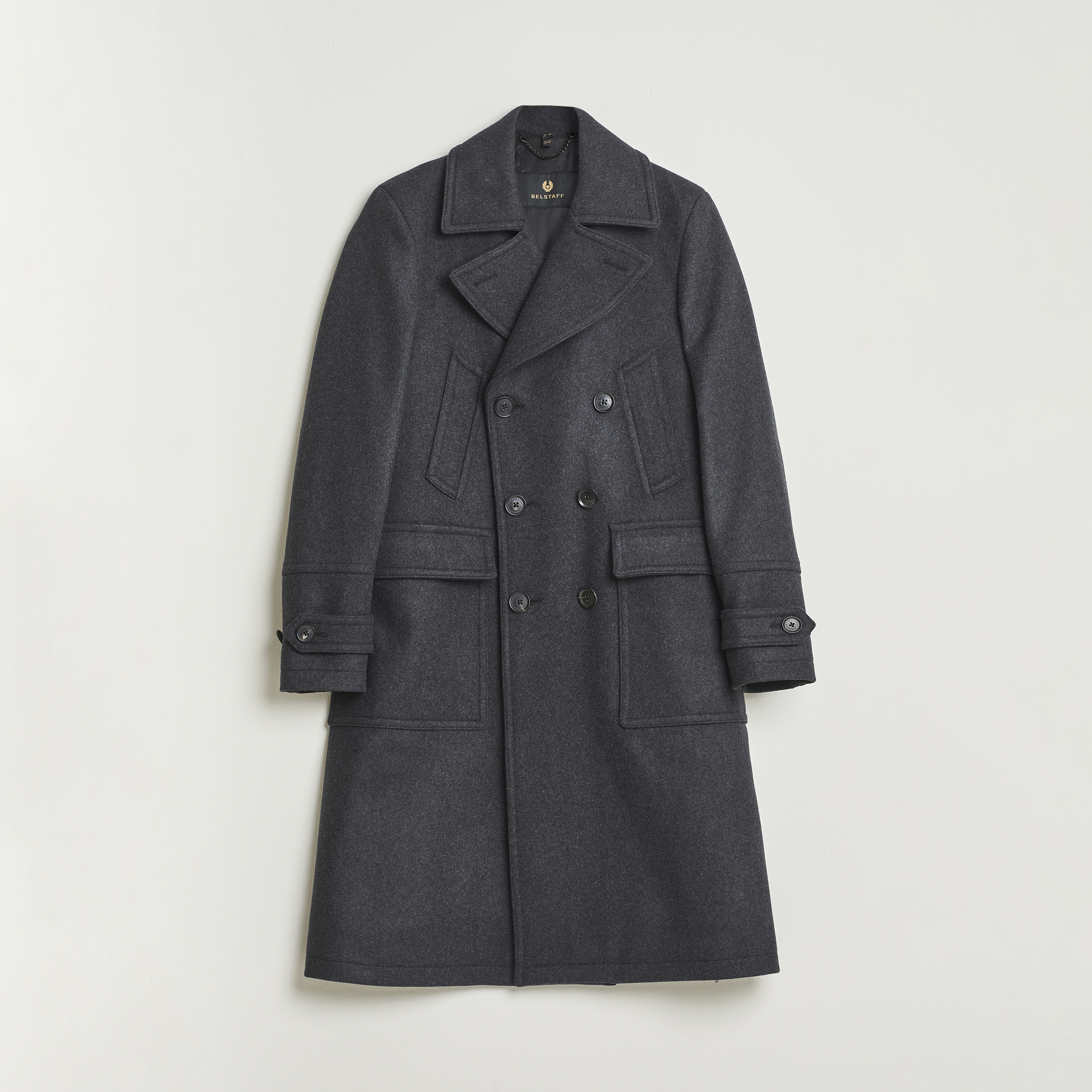 Belstaff Milford Coat Charcoal - CareOfCarl.dk