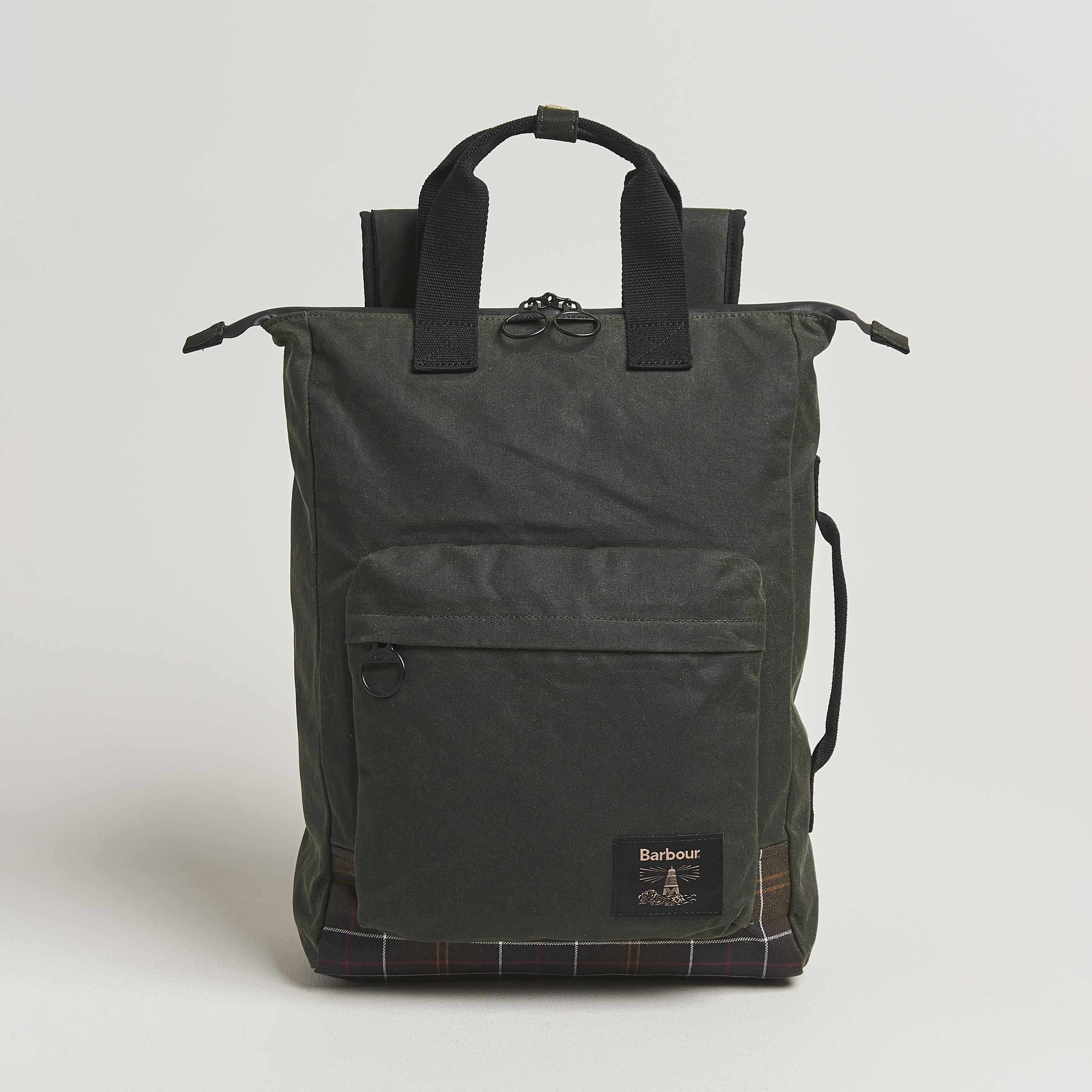 Barbour Lifestyle Field Wax Backpack Sage - CareOfCarl.dk