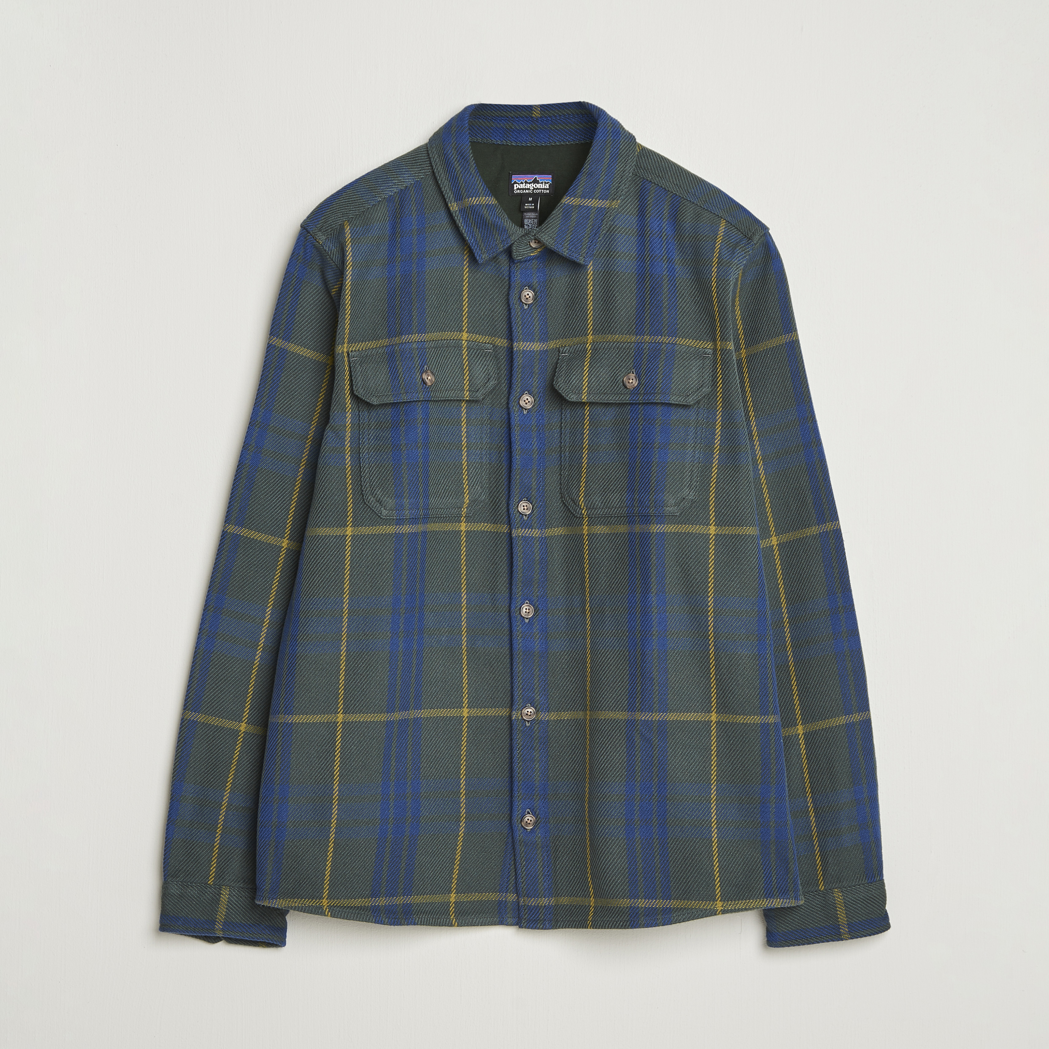 Patagonia Fjord Loft Shirt Old Growth Green - CareOfCarl.dk