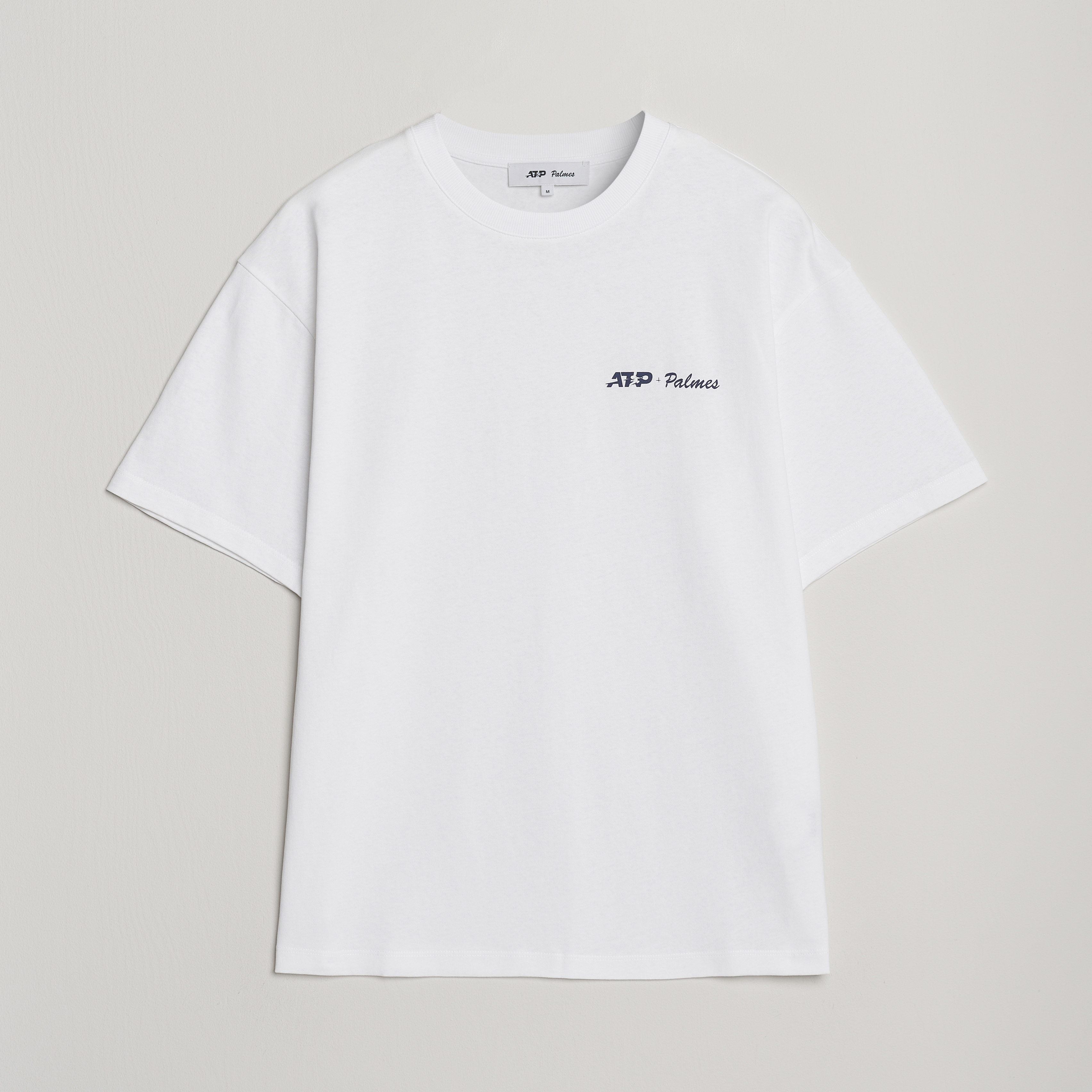 Palmes ATP Tour T-Shirt White - CareOfCarl.dk