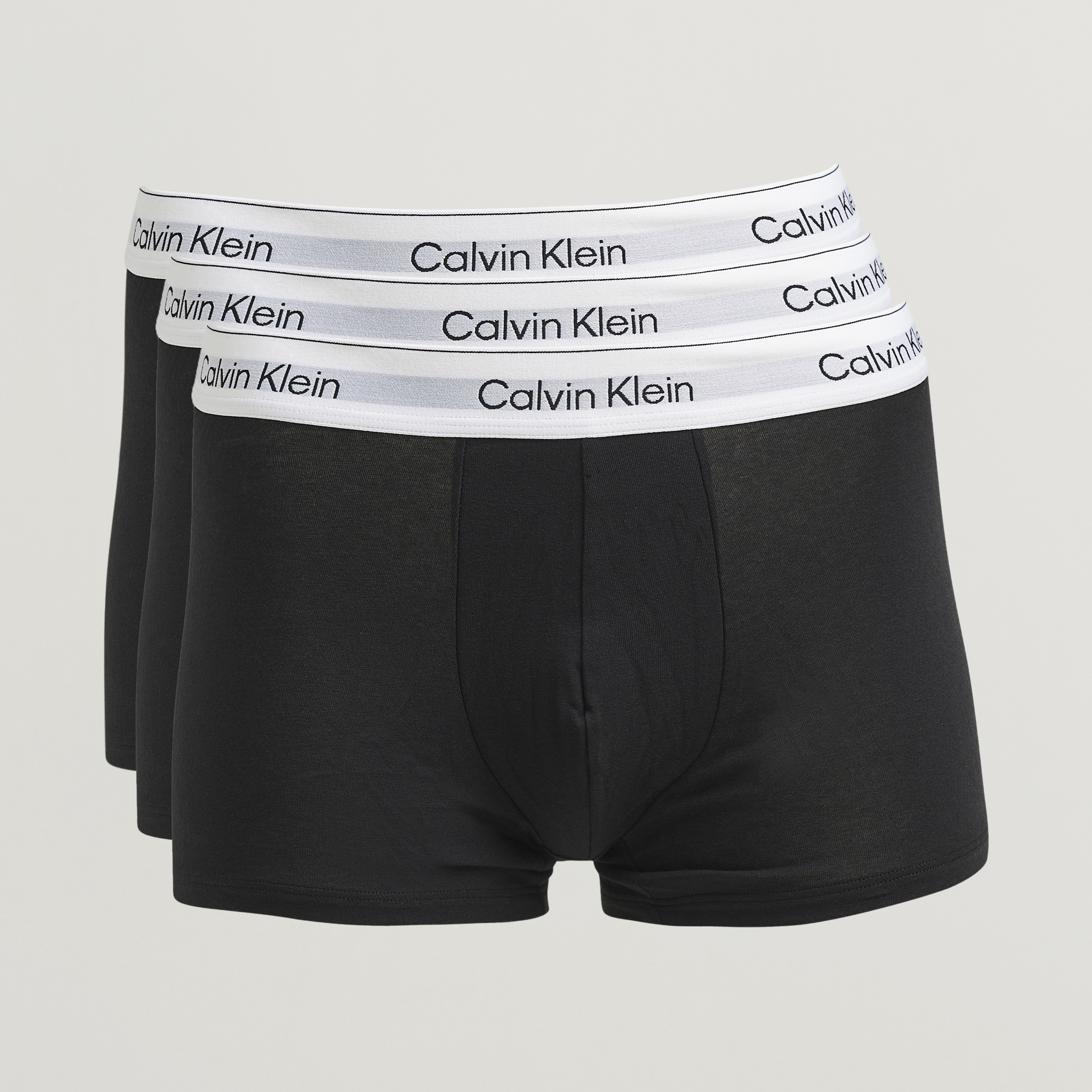 Calvin Klein 3-Pack Icon Cotton Stretch Black - CareOfCarl.dk