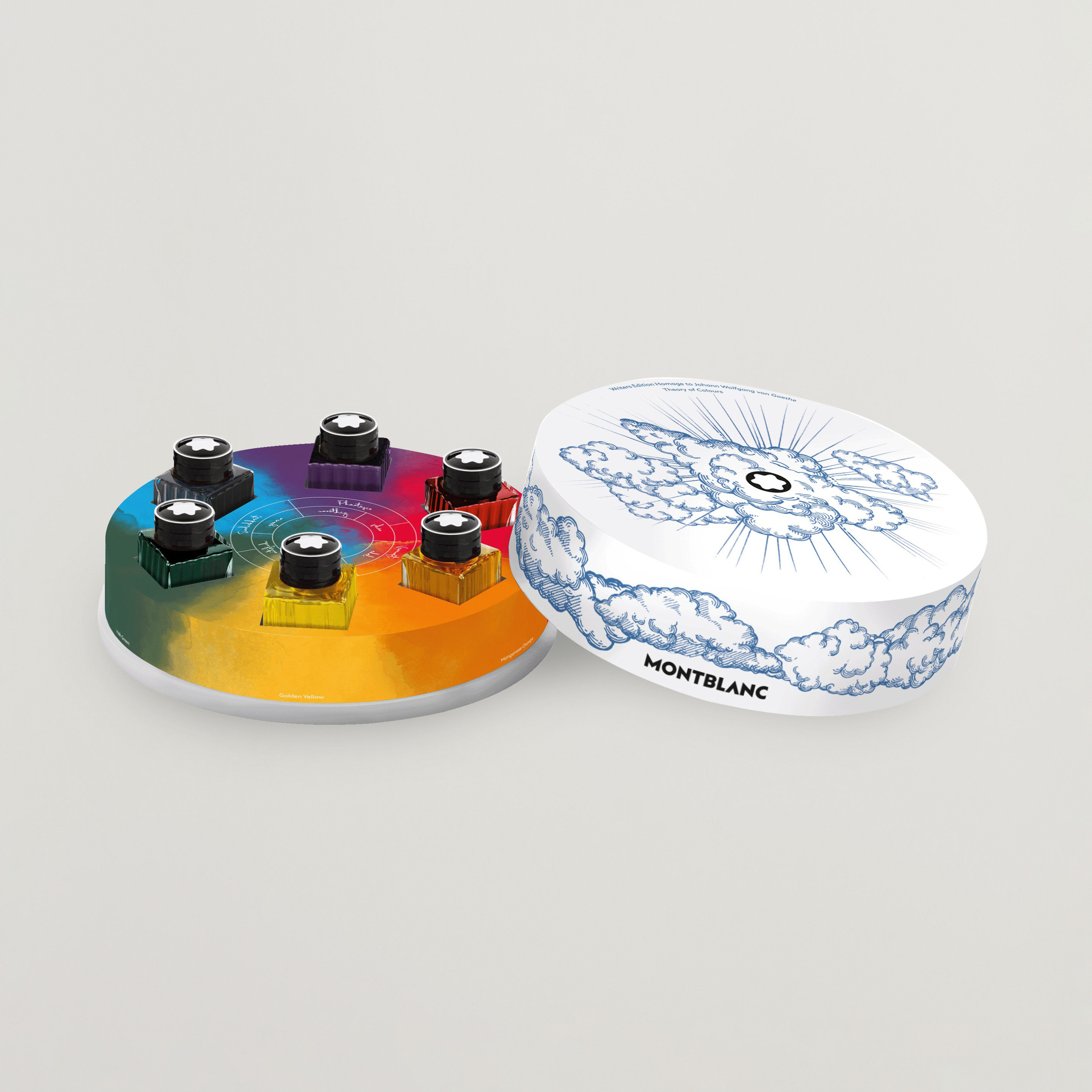 Montblanc Ink Bottles Set Writers Edition Homage 6x30ml - CareOfCarl.dk