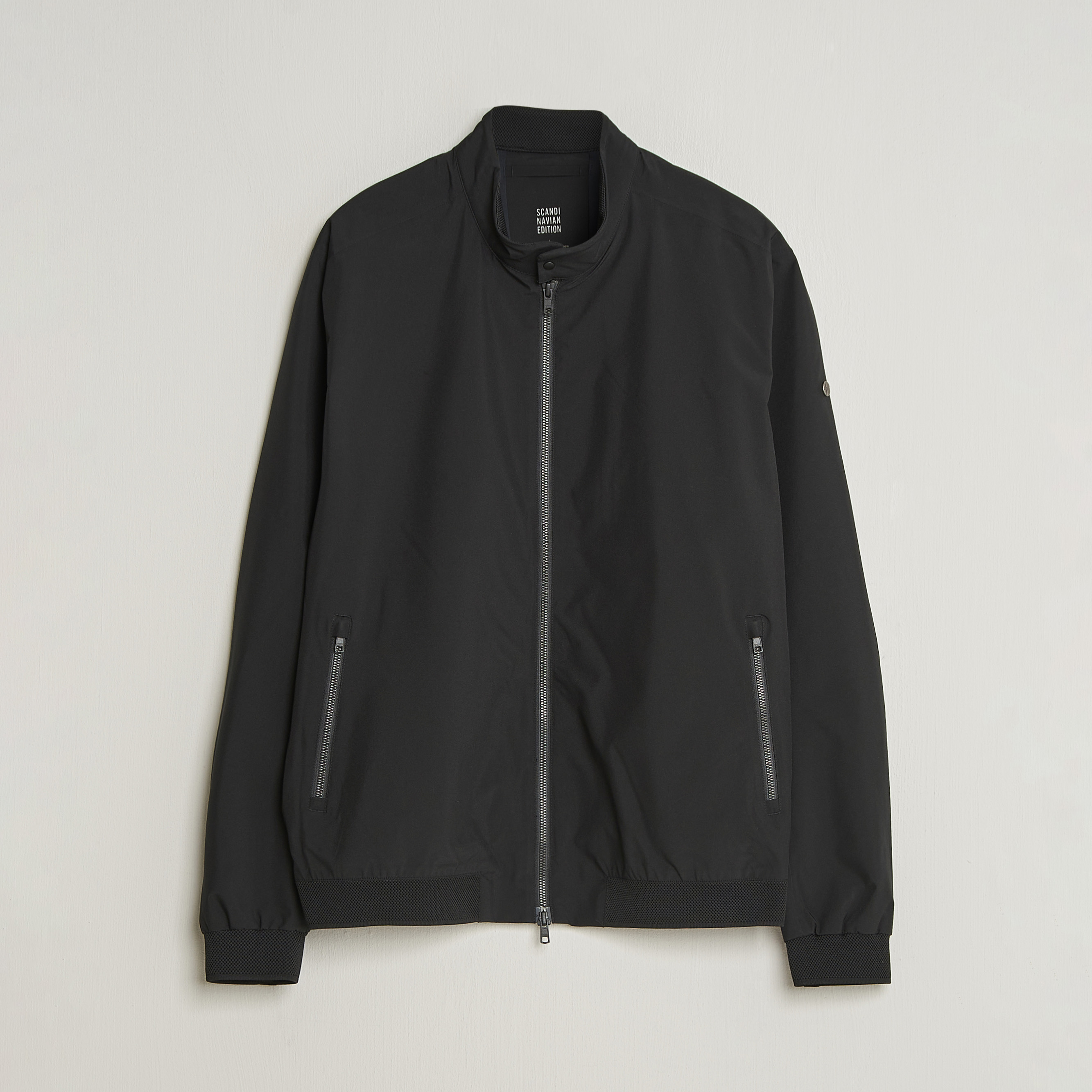 Scandinavian Edition Plain II Waterproof Jacket Onyx - CareOfCarl.dk