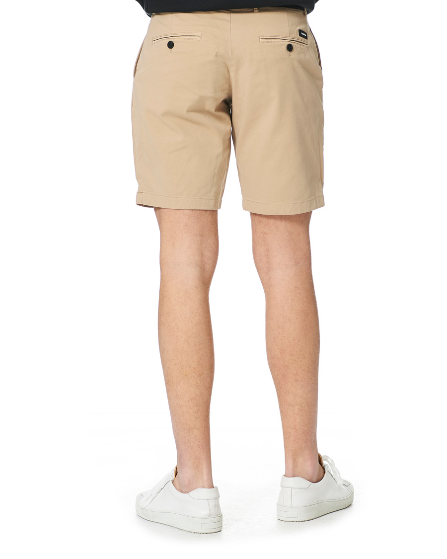 Calvin Klein Garment Dyed Belted Shorts Travertine Careofcarl Dk